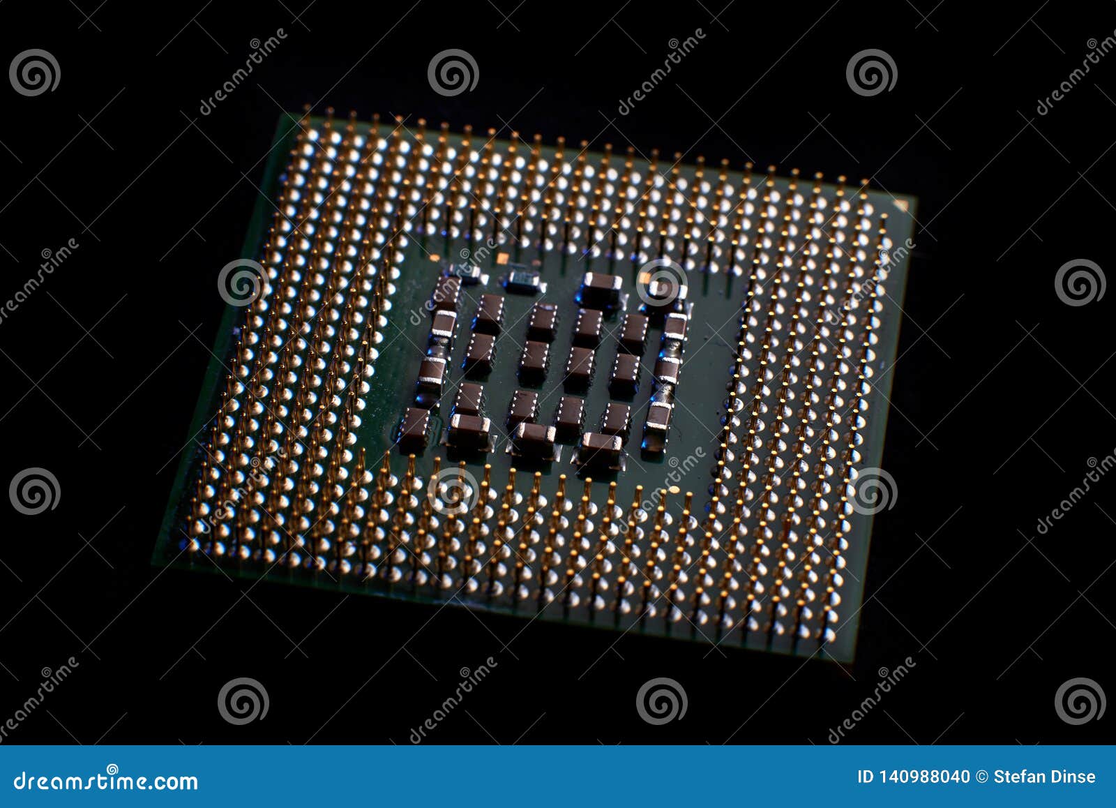 Cpu Closeup for Pc and Laptop Stock Photo - Image of chipset, blank ...
