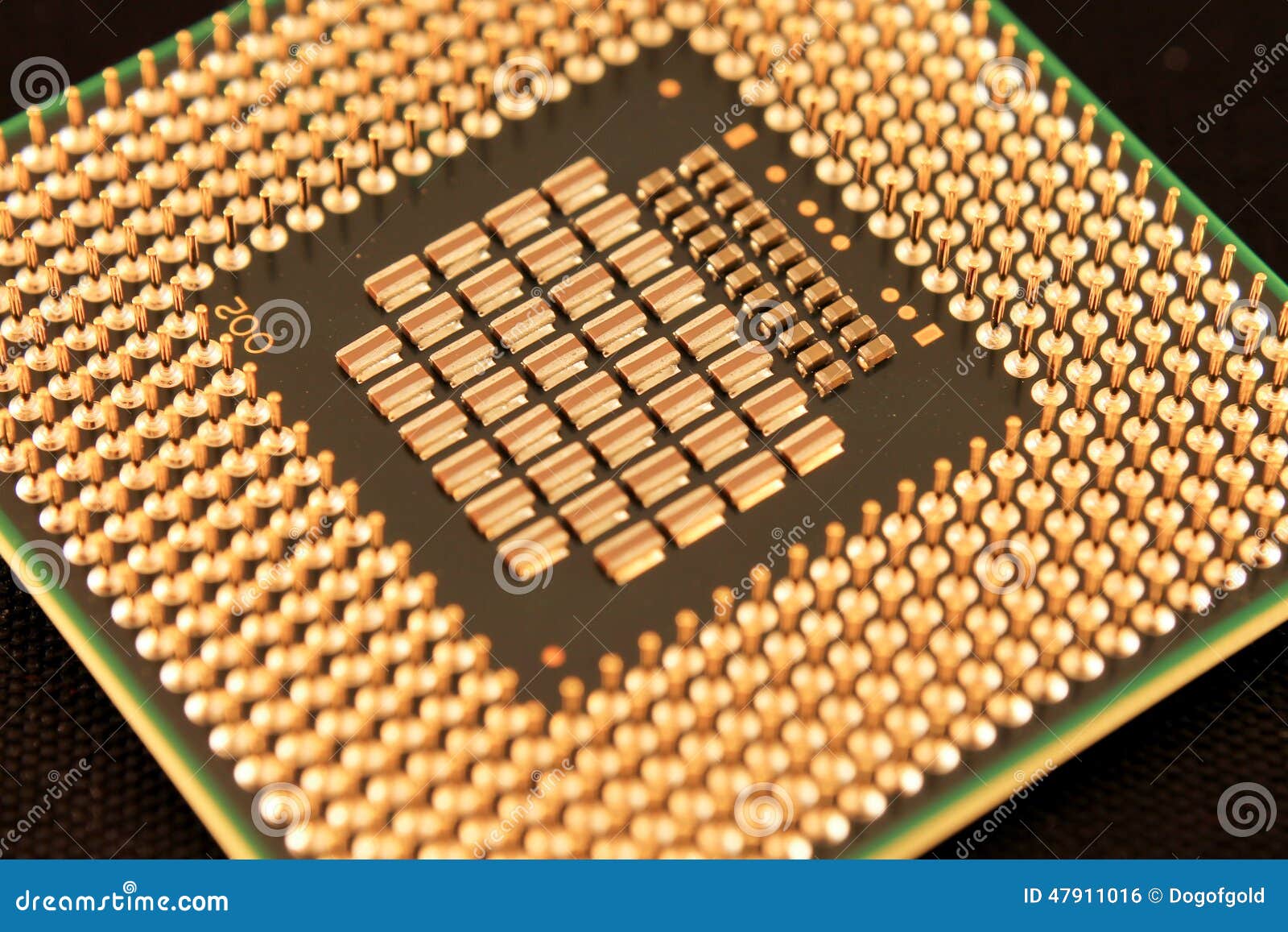 CPU component close-up stock photo. Image of central - 47911016