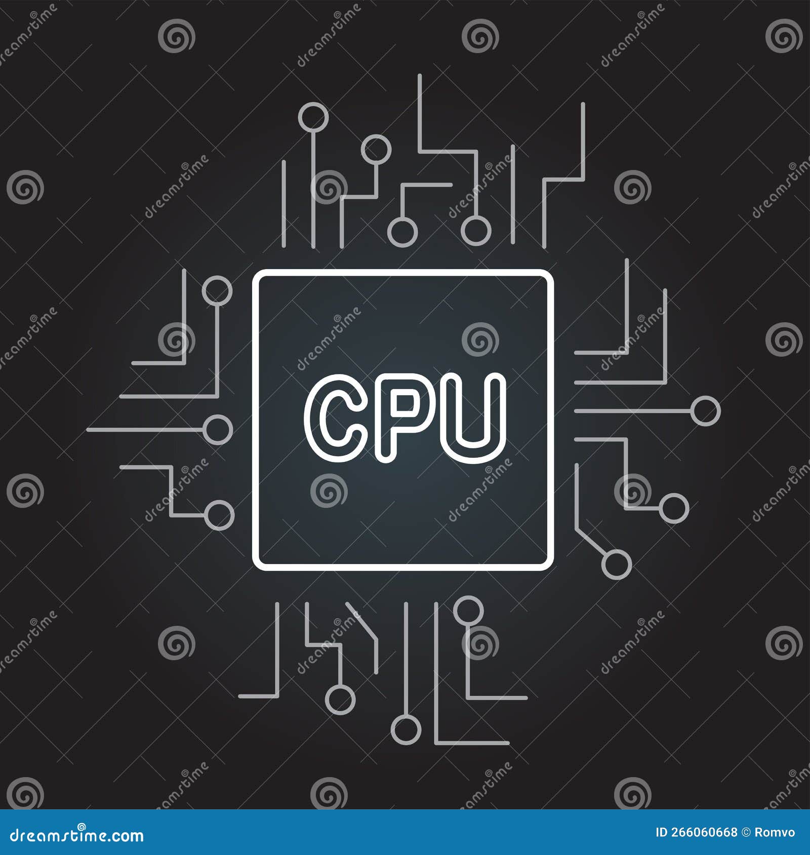 Cpu Computer Outline Chip Sign Icon Symbol Stock Vector - Illustration ... Cpu Computer Outline Chip Sign Icon Symbol Stock Vector - Illustration ...