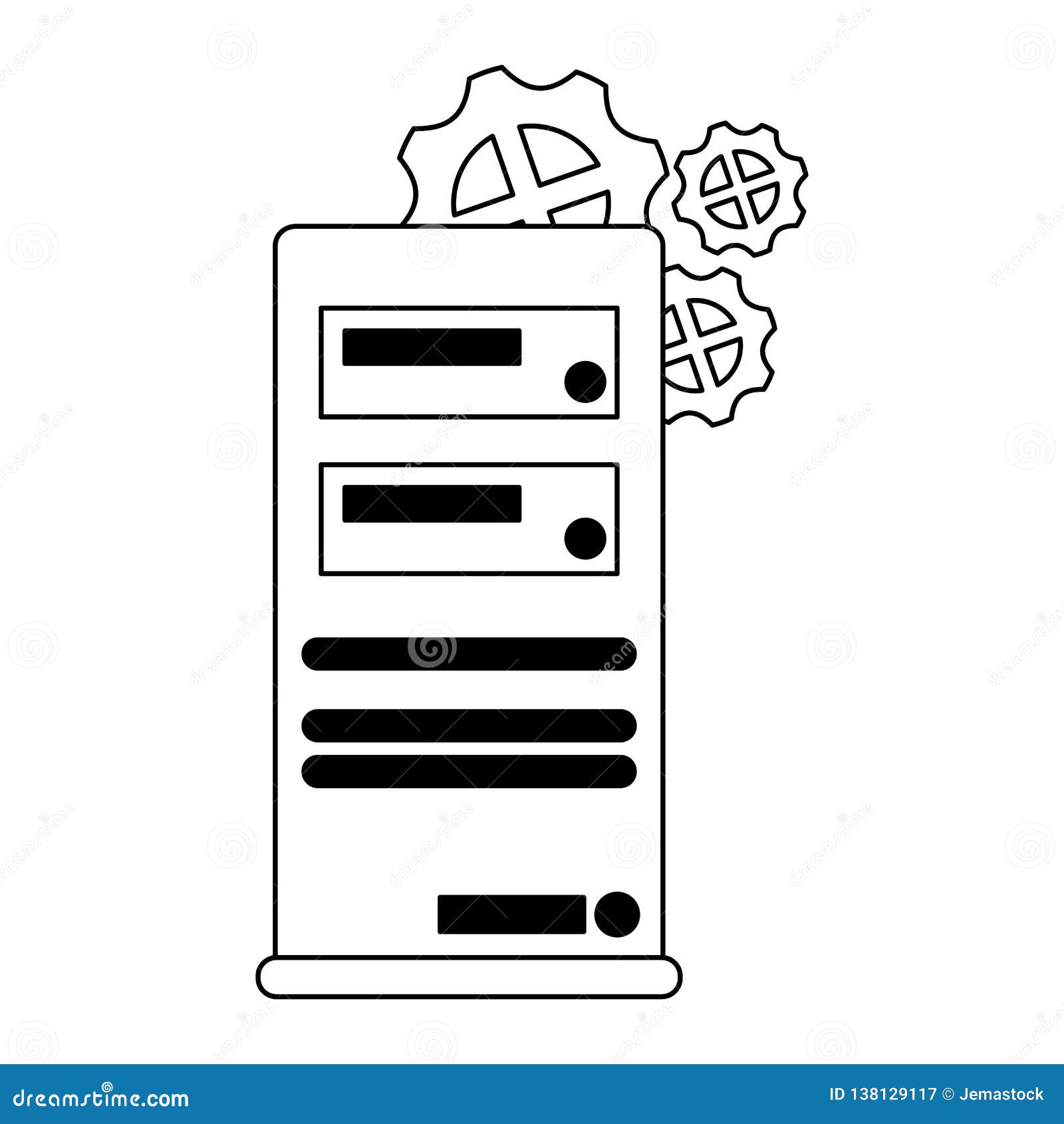 Tower Of Technology: A Futuristic Vision Royalty-Free Stock Photo ...