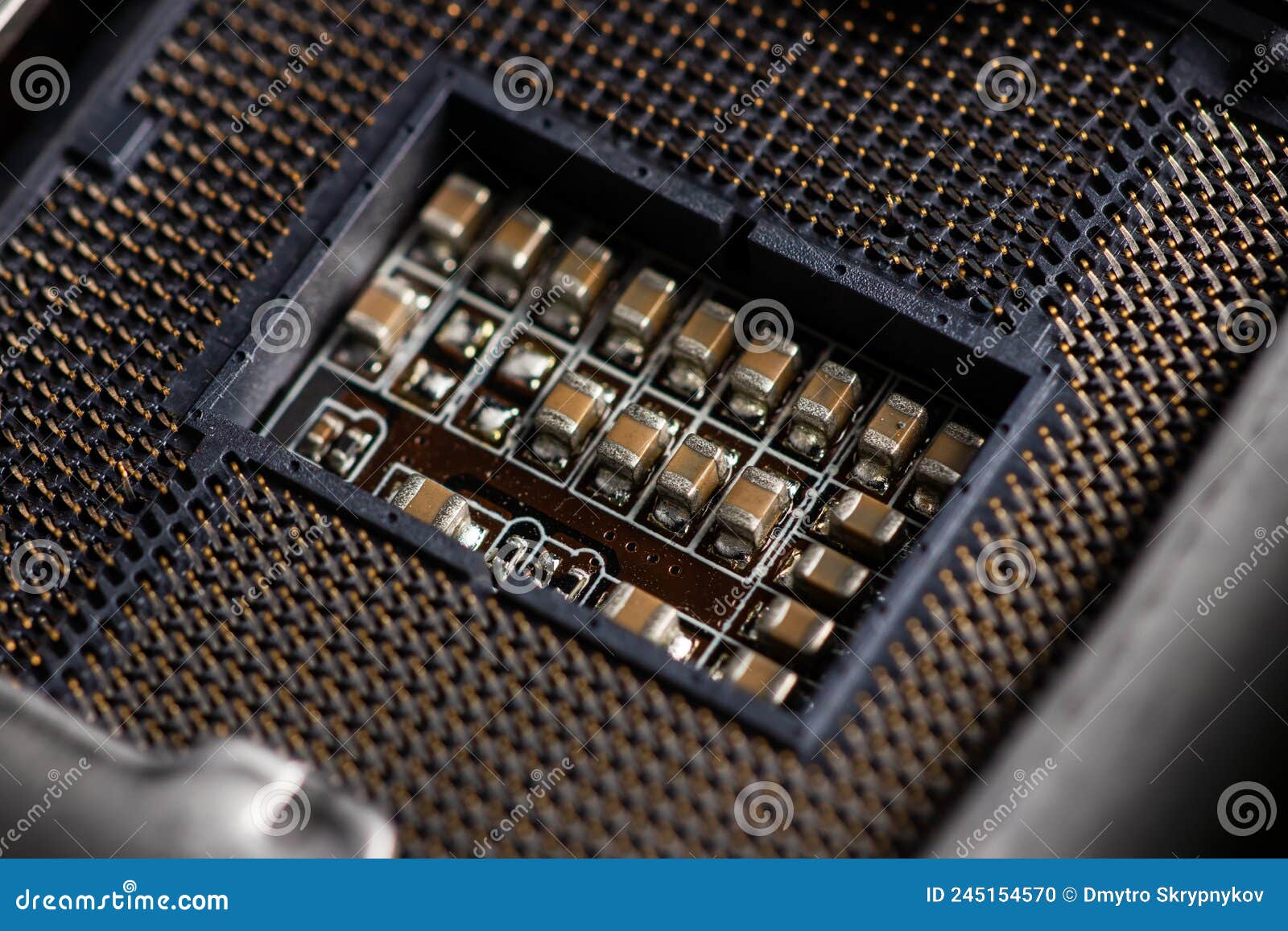 CPU Connector, Socket or Slot Connector, in the Motherboard, Designed ...