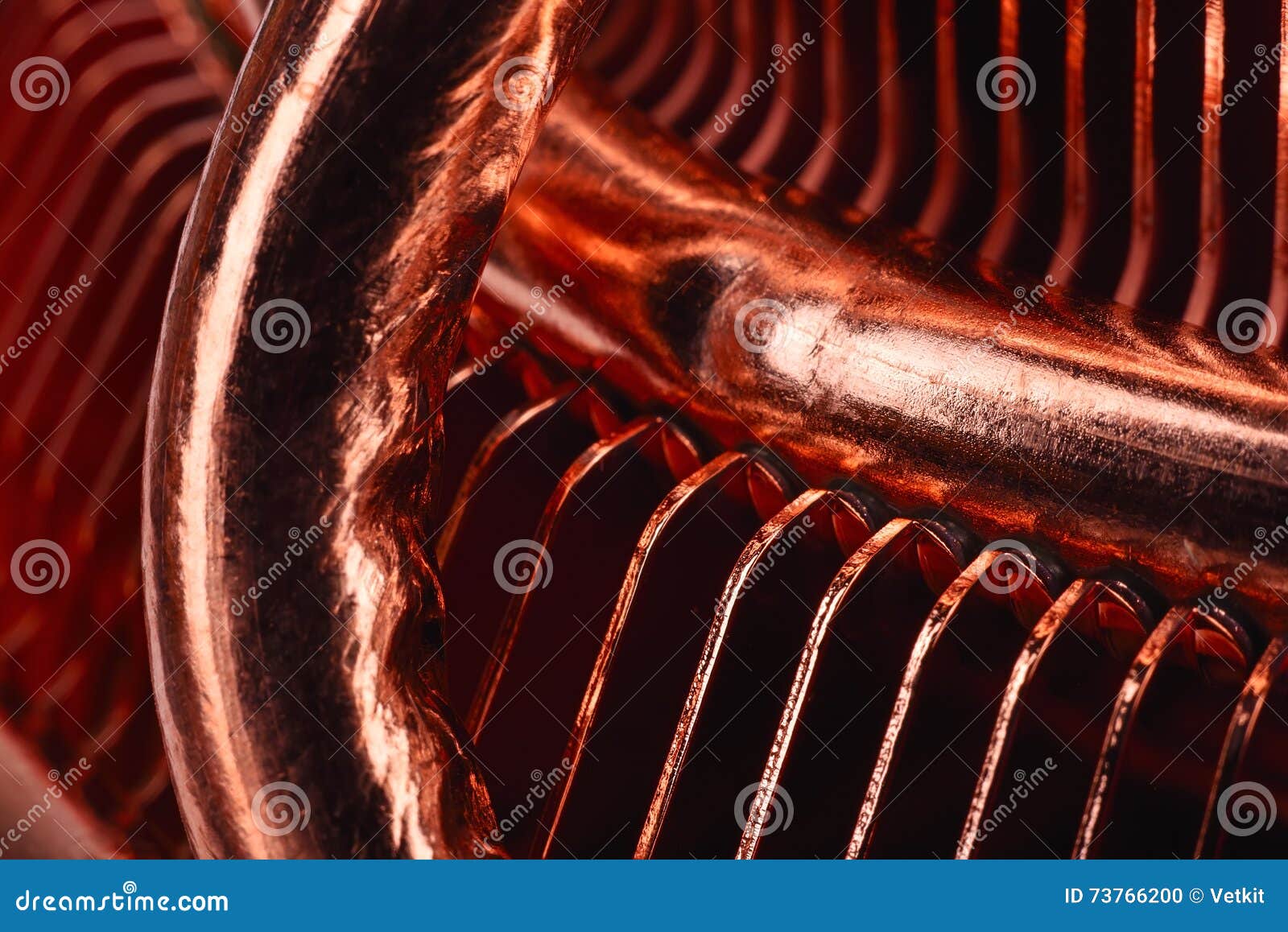 CPU cooler with pipes stock photo. Image of metal, copper - 73766200