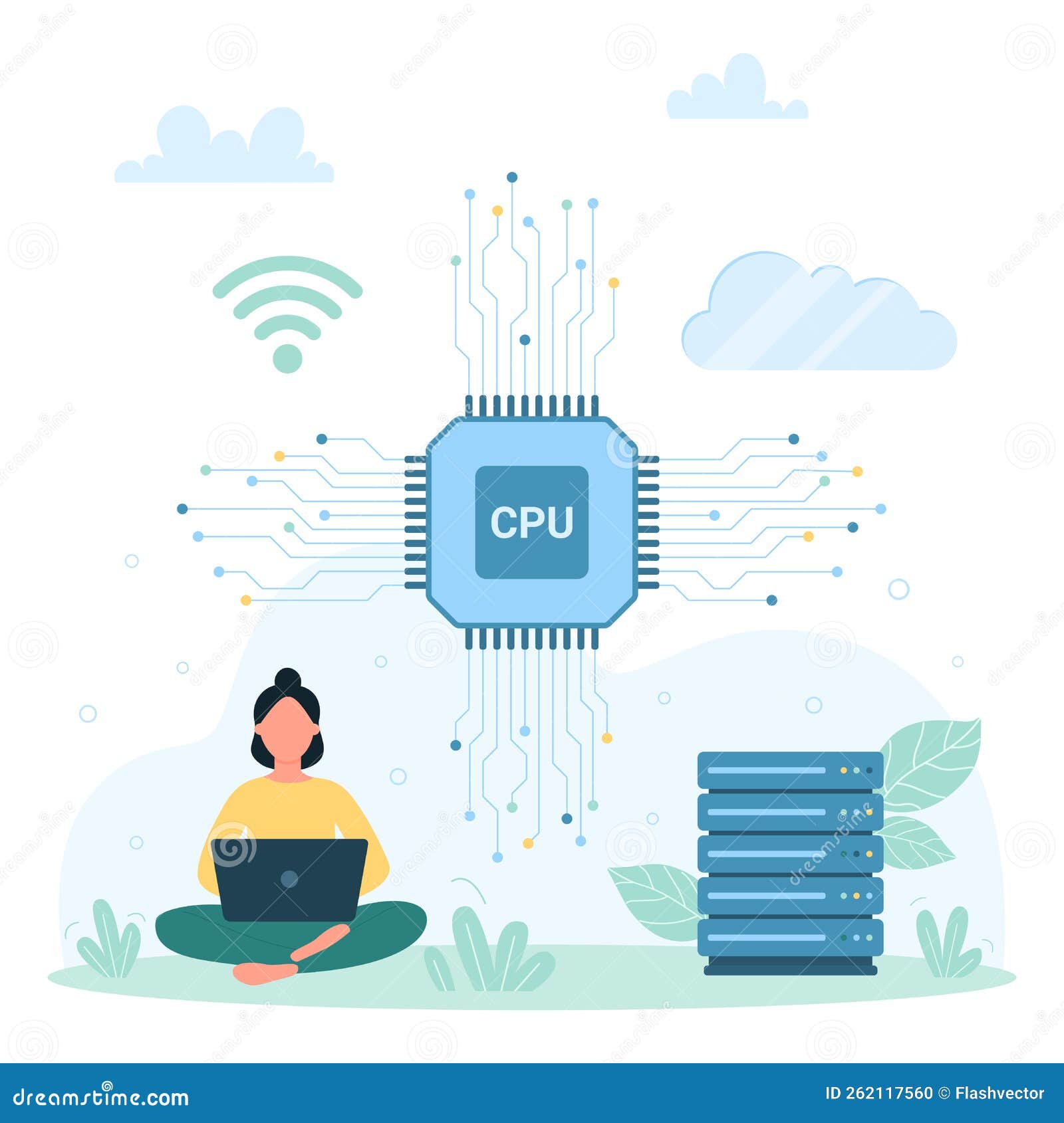 Data Computing Line Icons Collection Analytics Big Data Clustering Dashboards Databases