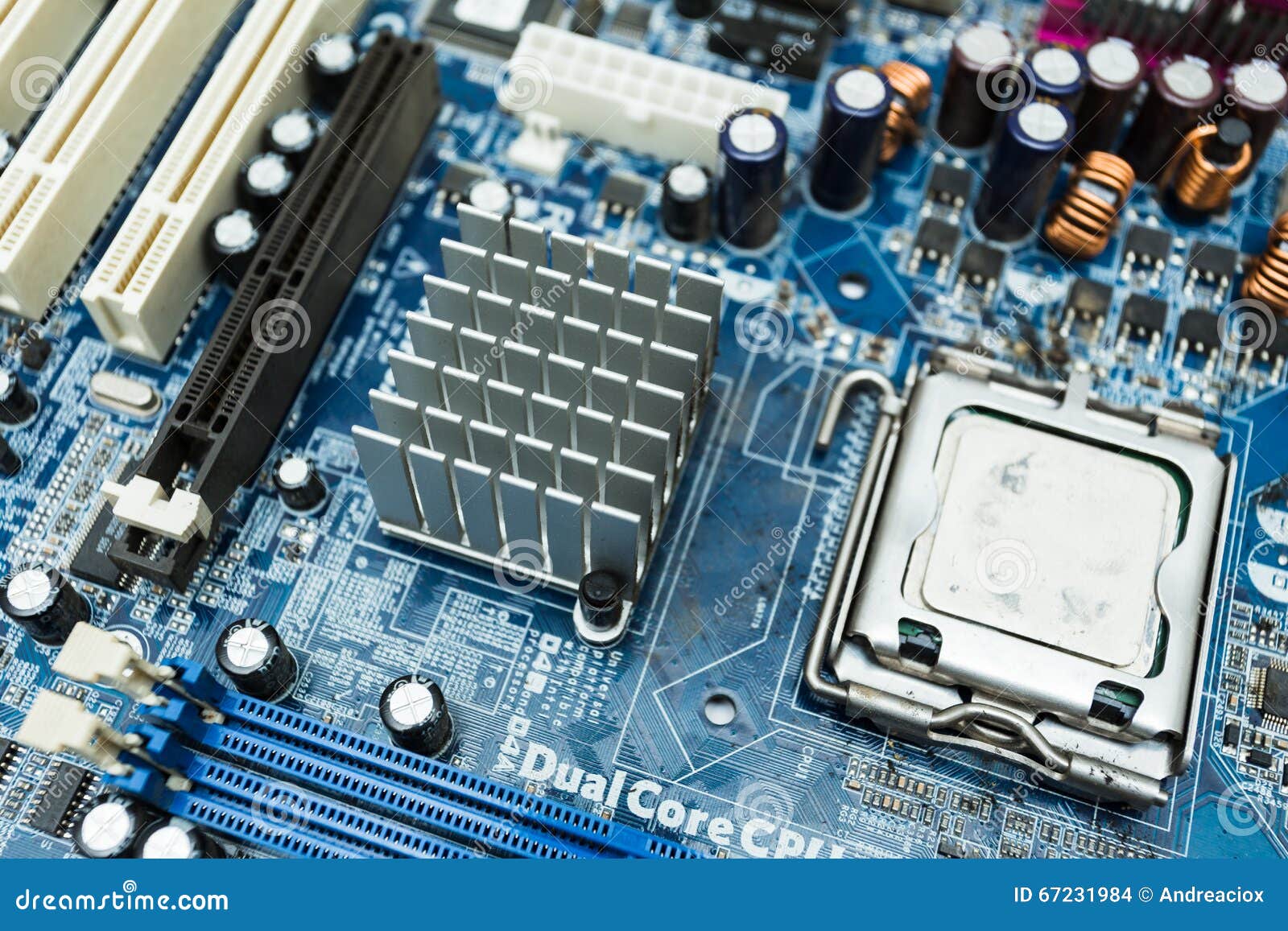 Cpu dissipator stock photo. Image of repair, close, background - 67231984