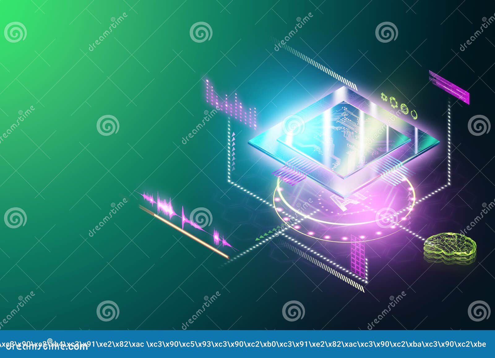 Cpu Gpu Processor New Technologies Fast Information Processing Multithreading Parallel