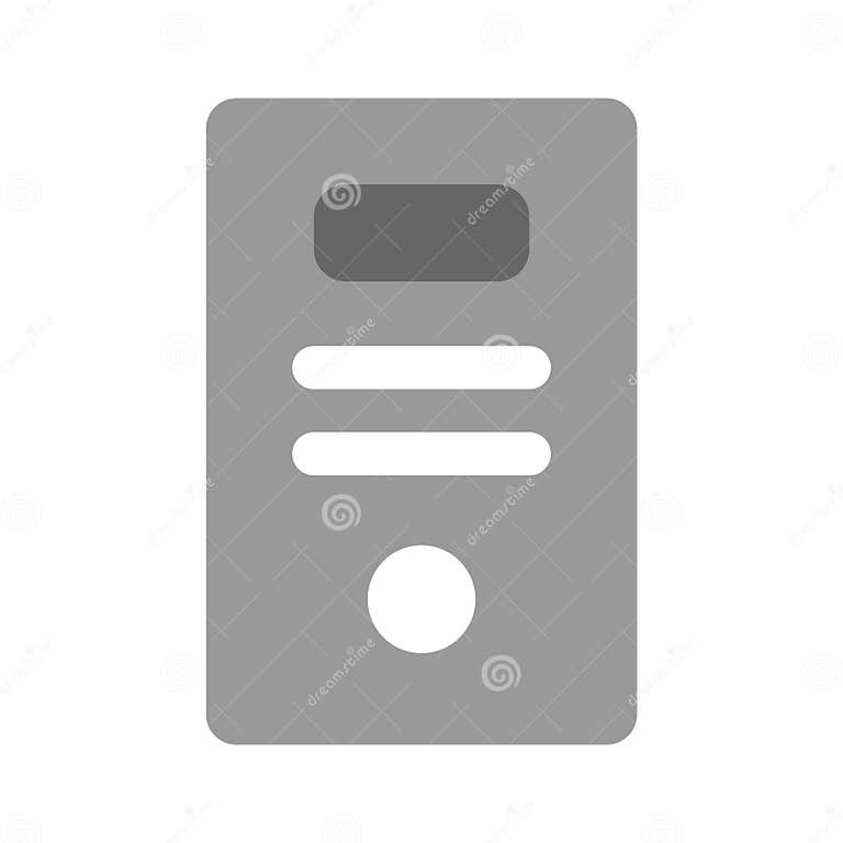 Cpu Icon Design, Computer System Vector Design Stock Vector ...