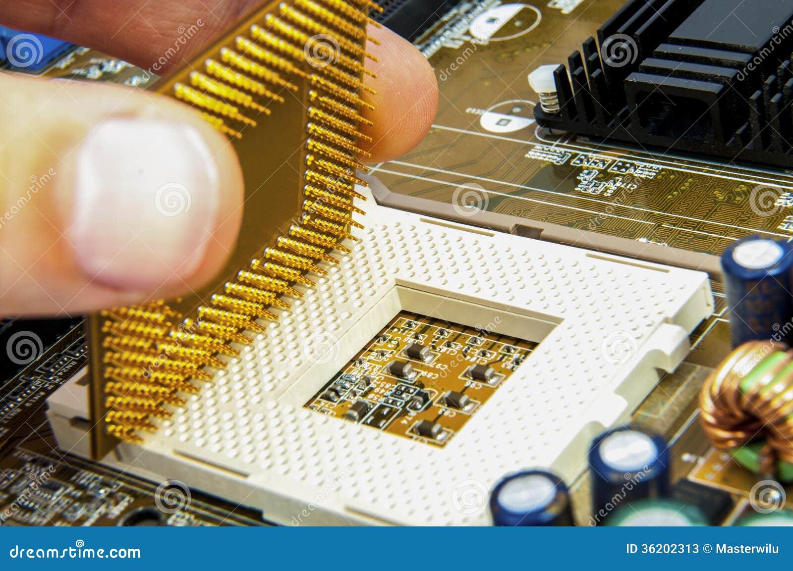 CPU stock image. Image of hardware, closeup, communication - 36202313