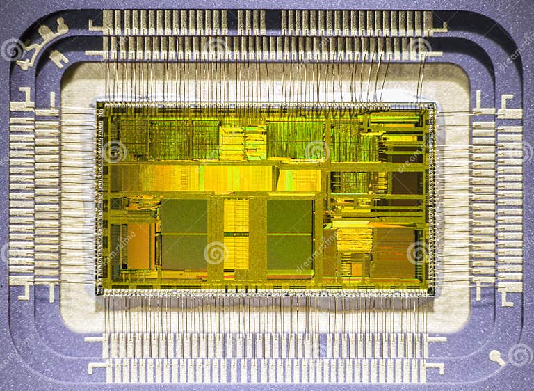 CPU Inside. stock photo. Image of microchip, inside, element - 63178812