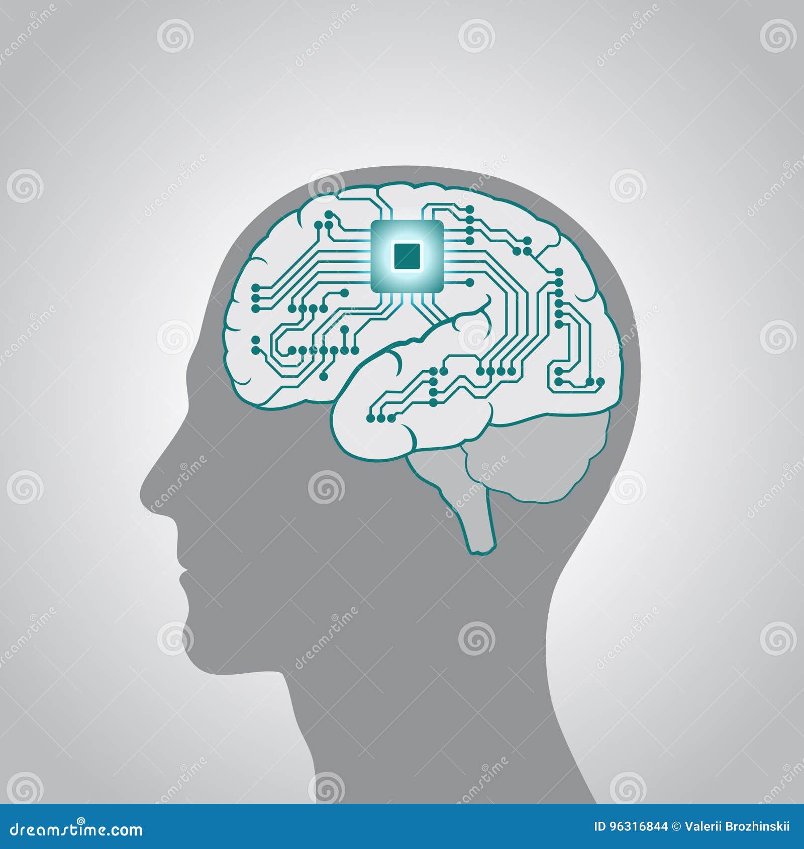 The CPU is Installed in the Brain, Replacing, Recovery the Mind ...