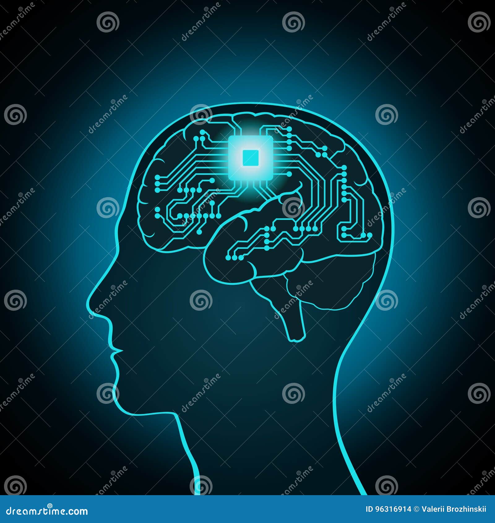 The CPU is Installed in the Brain, Replacing, Recovery the Mind ...