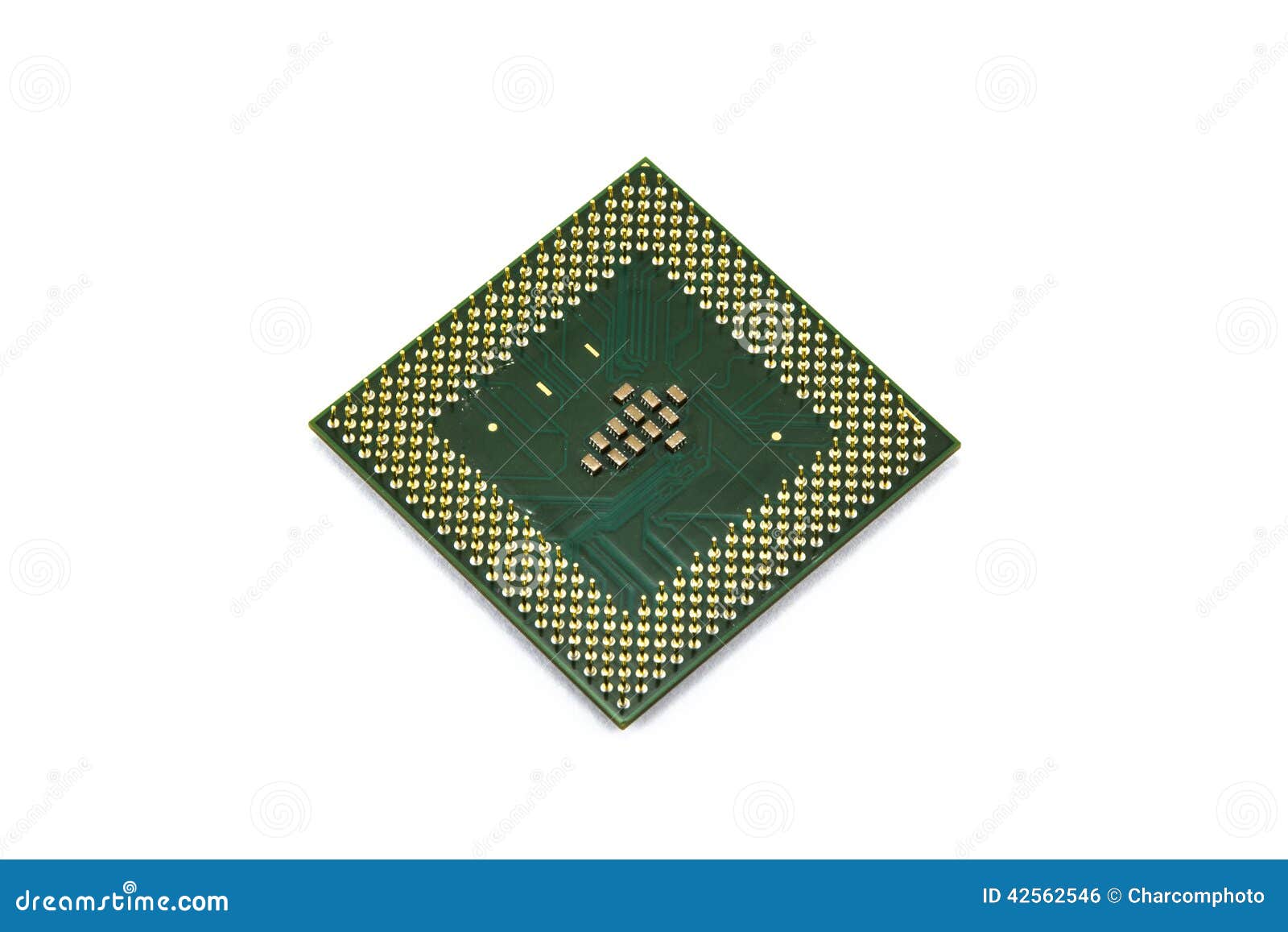 CPU isolated stock photo. Image of micro, industry, chip - 42562546