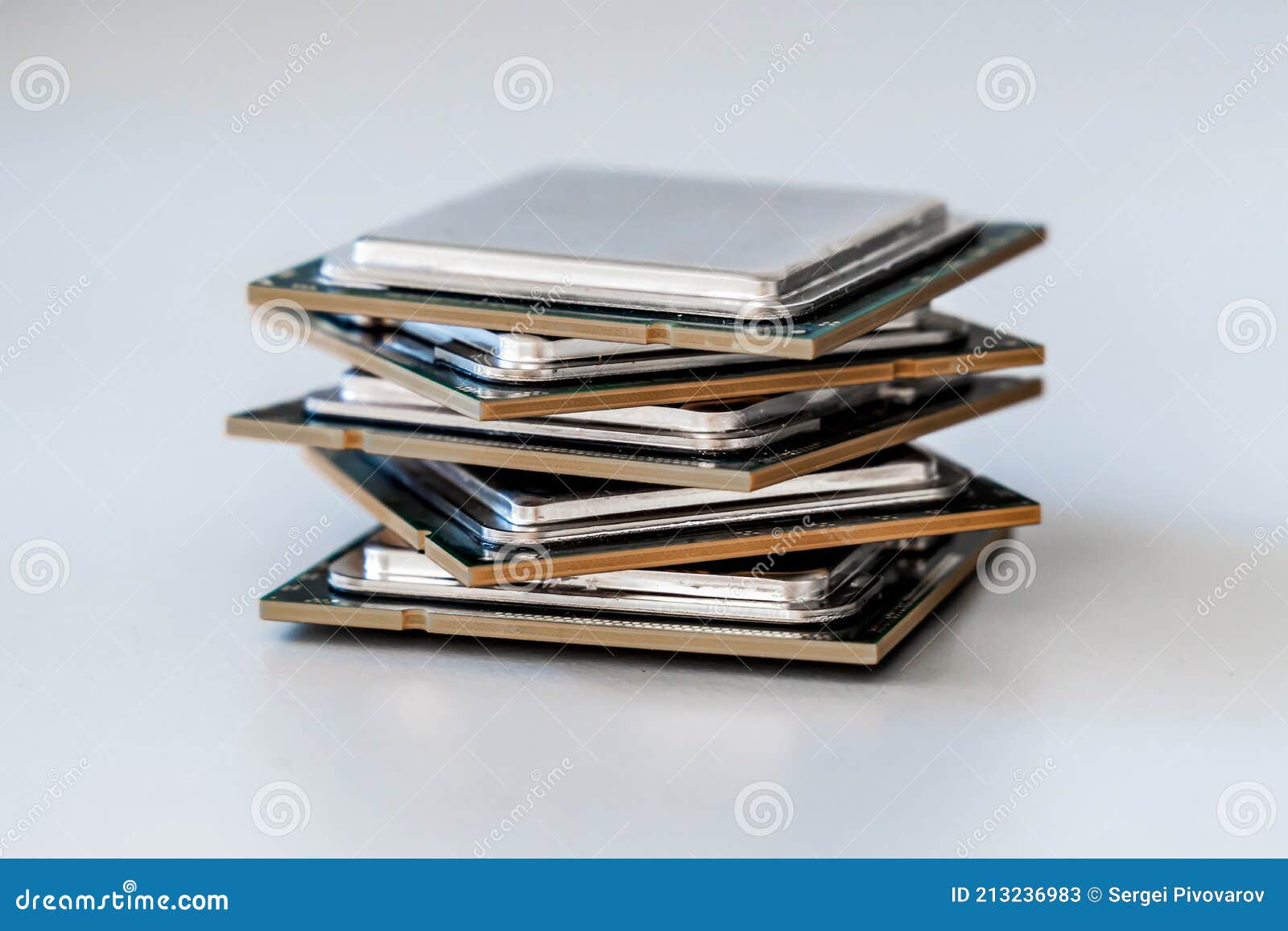 Cpu Main Chip for Computer Operation Close-up Stock Image - Image of ...