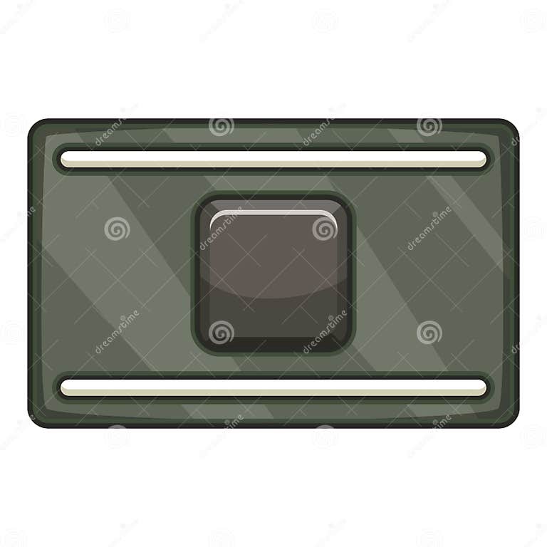 Cpu Microprocessor Chips Icon, Cartoon Style Stock Vector ...