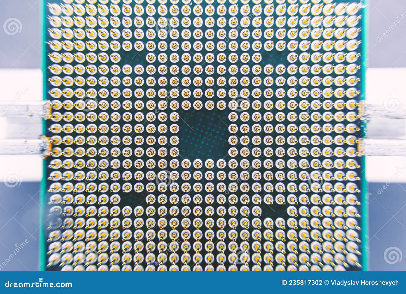 Cpu Microprocessor Cpu of a Computer or Laptop Close-up. Semiconductors ...