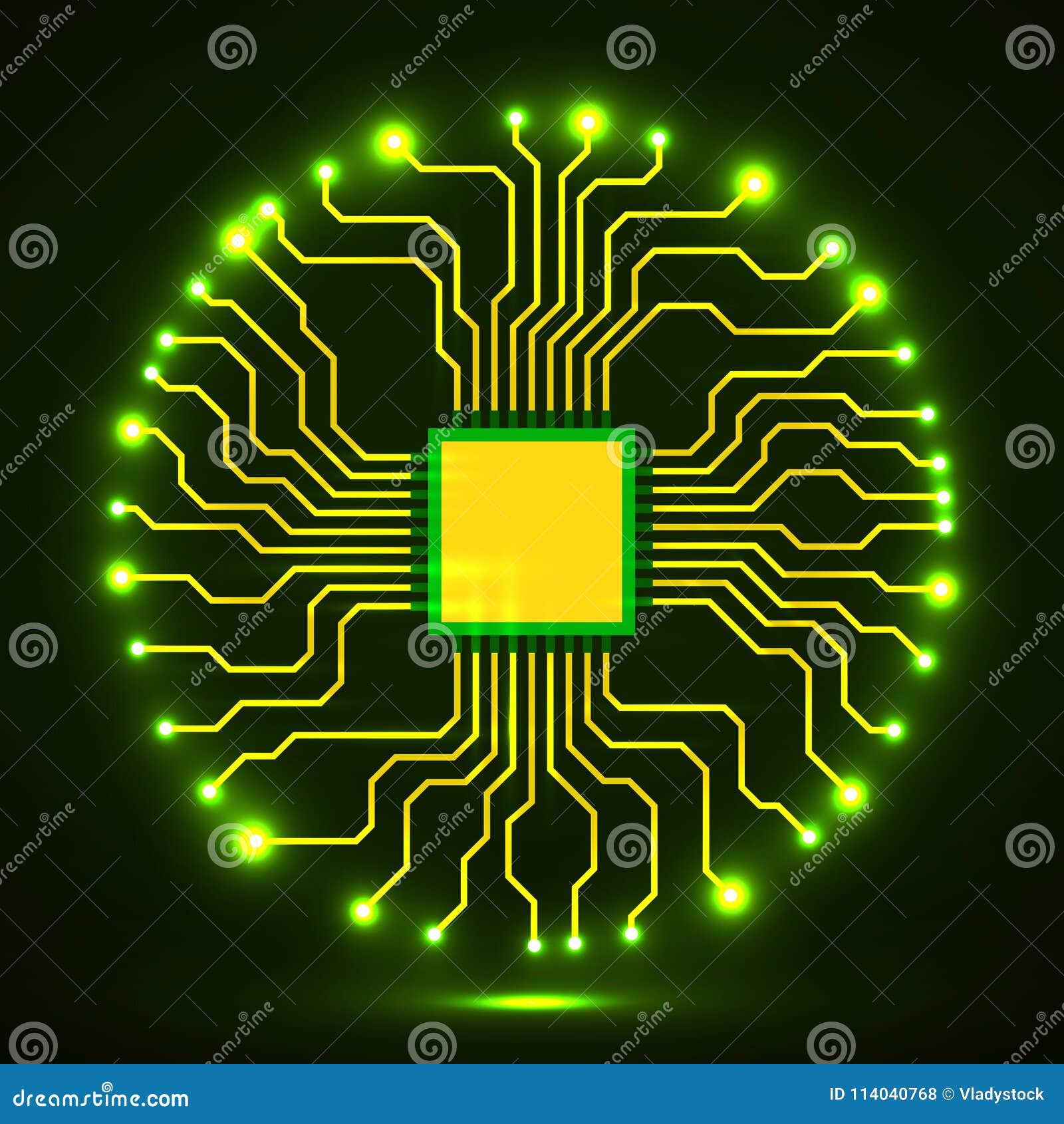 Cpu. Microprocessor stock vector. Illustration of board - 114040768 Cpu. Microprocessor stock vector. Illustration of board - 114040768