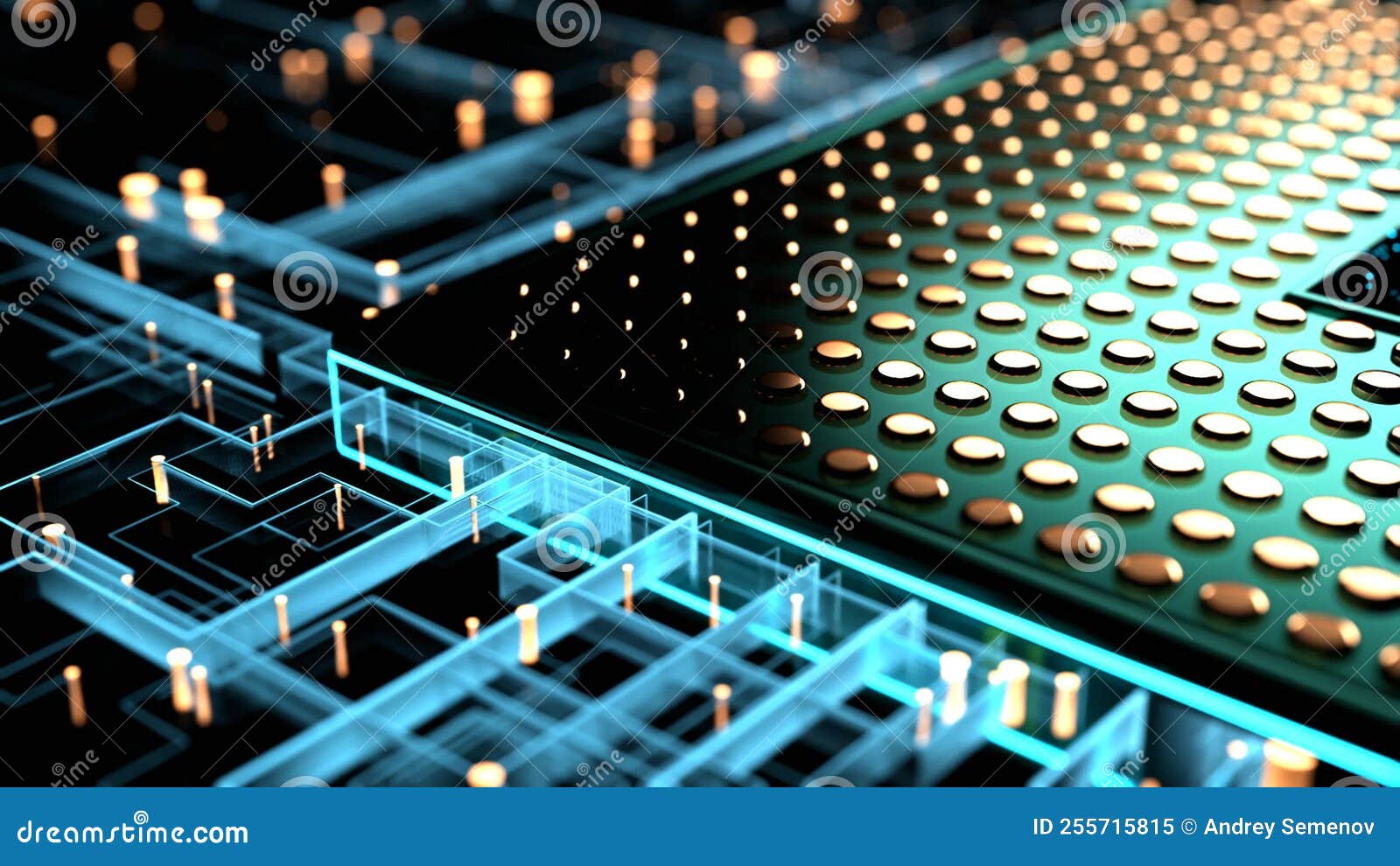 CPU. Modern Processor. Motherboard Stock Video - Video of electric ...