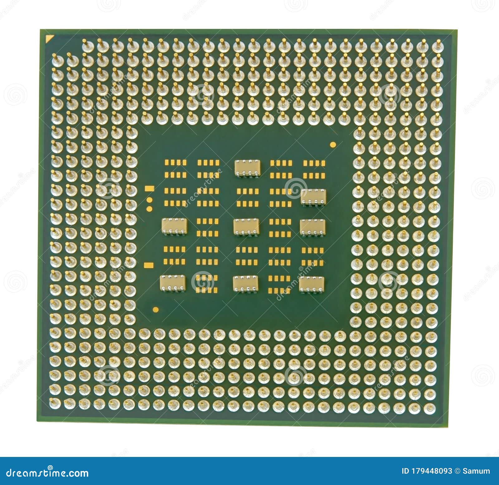 Cpu Moderno Aislado En Blanco Imagen de archivo - Imagen de industrial ...