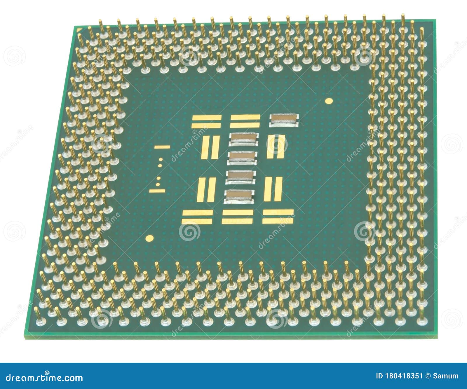 Cpu Moderno Aislado En Blanco Imagen de archivo - Imagen de micro ...