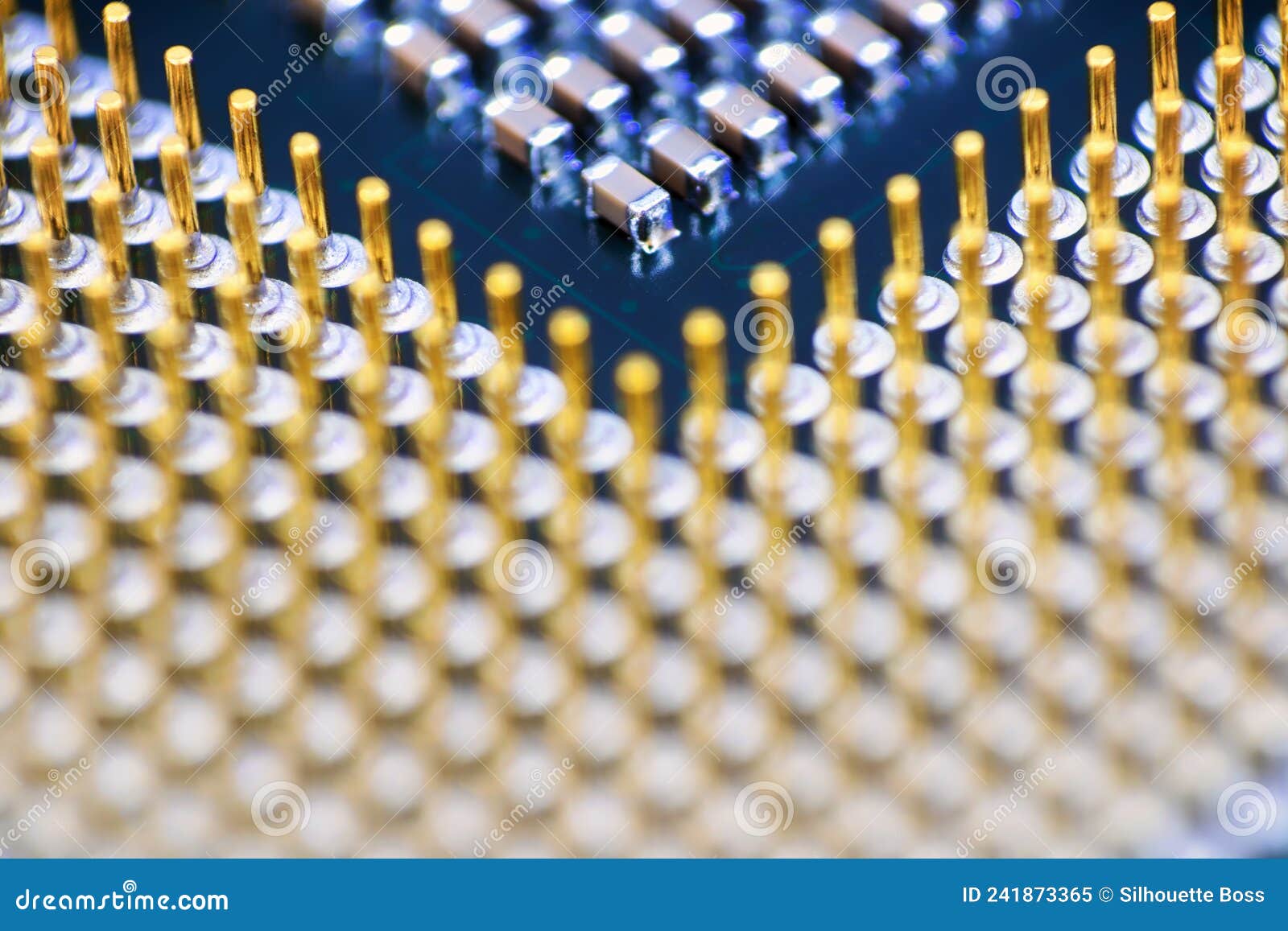 Cpu Pins and Chip, Microchip Processor Legs Computer Component ...