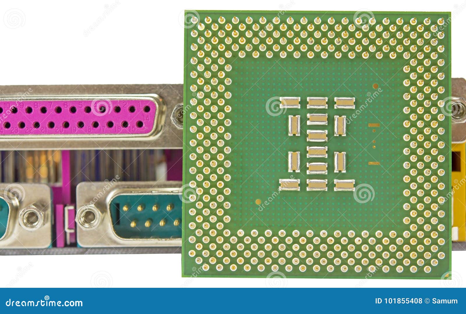Cpu Pins and Circuit Mother Board Stock Photo - Image of computer ...