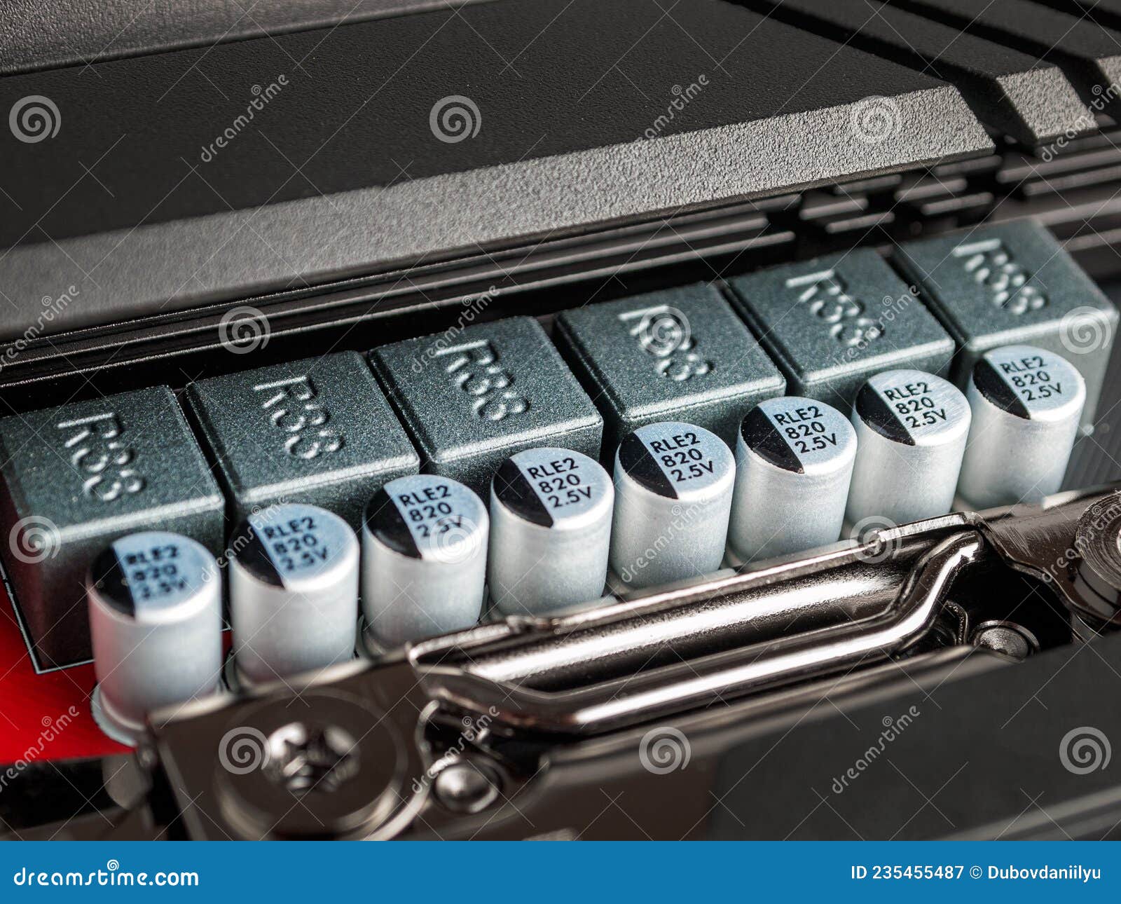 CPU Power Supply Circuit On The Motherboard, Mosfets, Solid-state ...