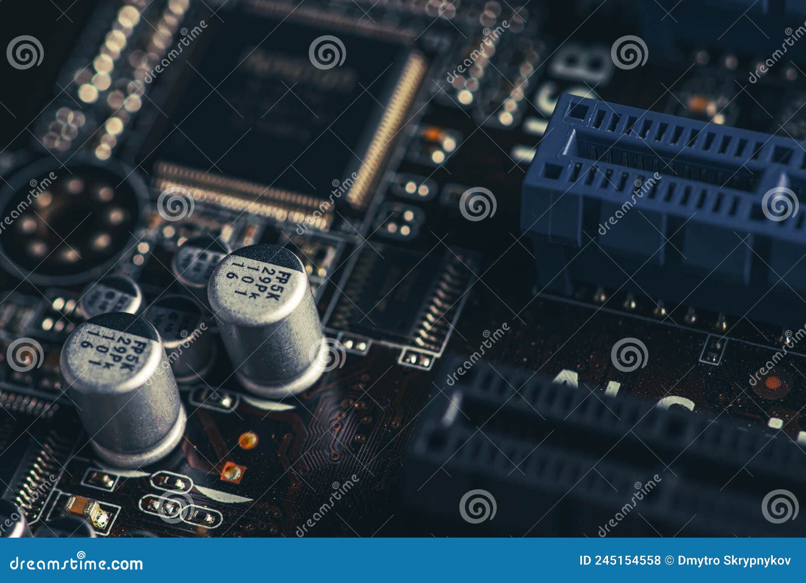 CPU Power Supply Circuit on the Motherboard, Mosfets, Solid-state ...