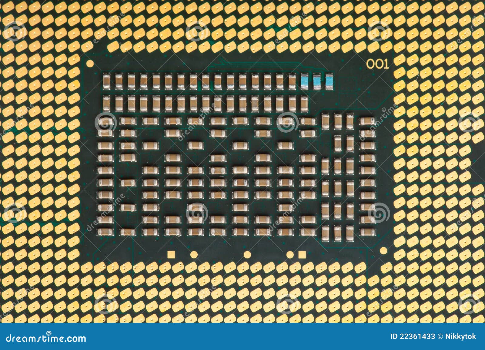 Cpu processor closeup stock image. Image of technology - 22361433