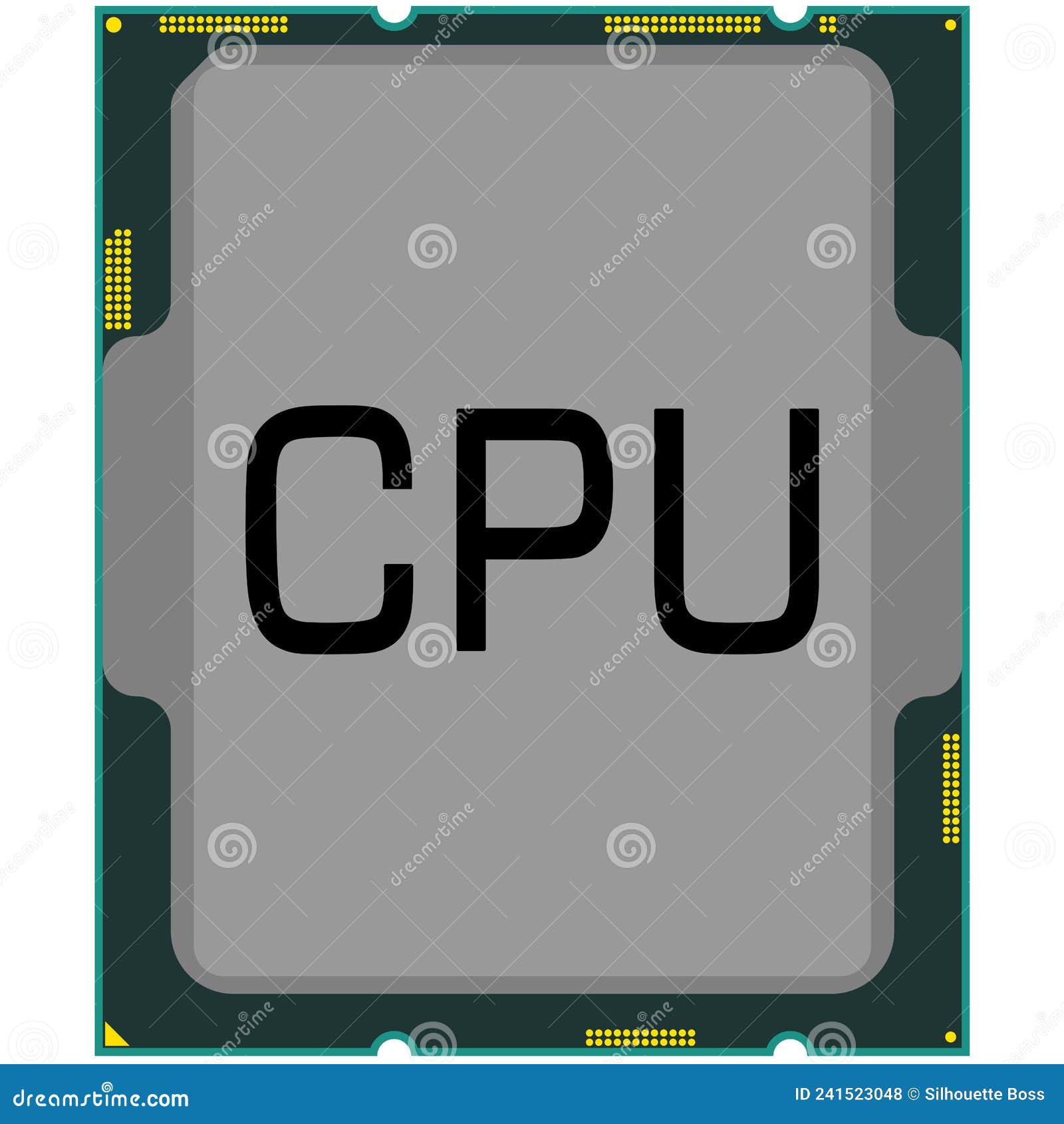 Cpu Processor Intel Core Chip Hardware for Computer Pc Motherboard ...