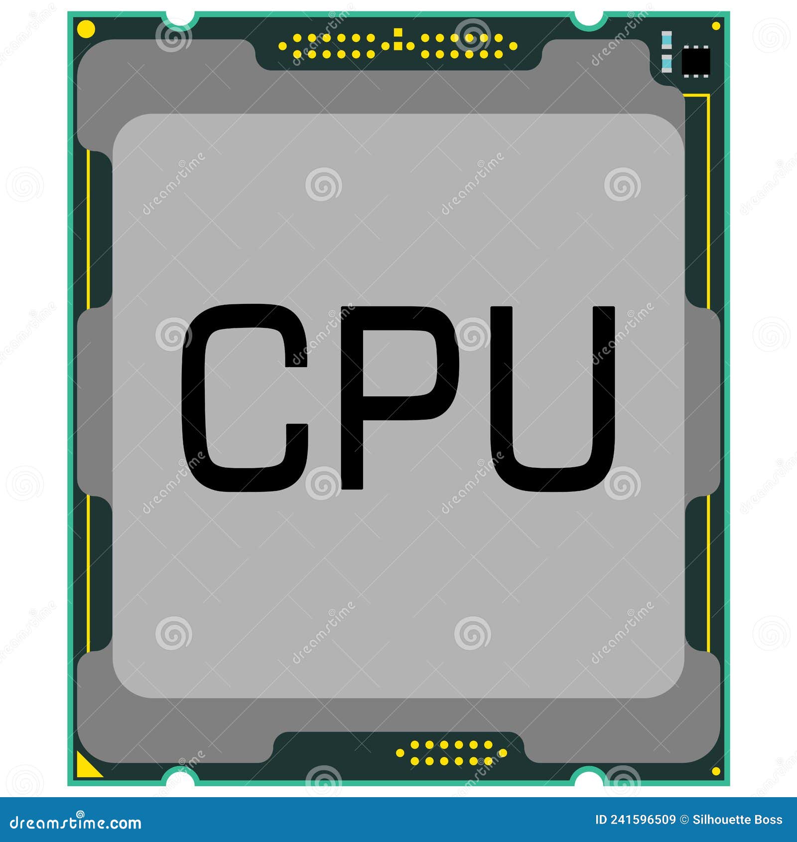 Cpu Processor Intel Core Chip Hardware for Computer Pc Motherboard ...