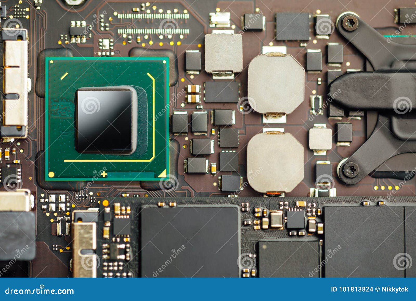 Cpu processor of an laptop stock photo. Image of modern - 101813824