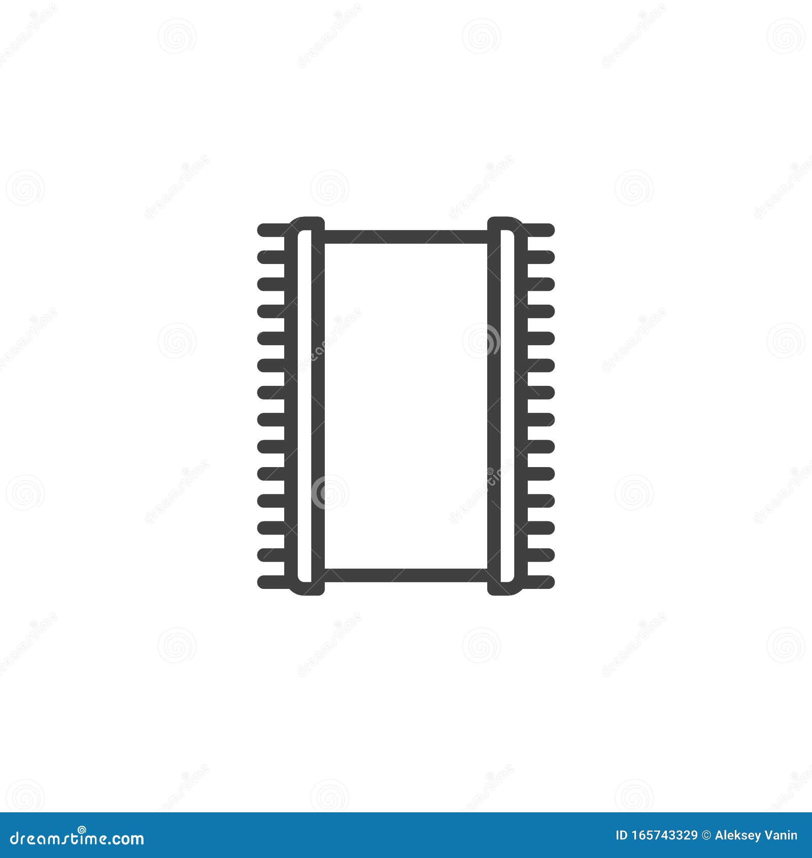 Processor Line Icons Collection. Speed, Power, Performance, Efficiency ...