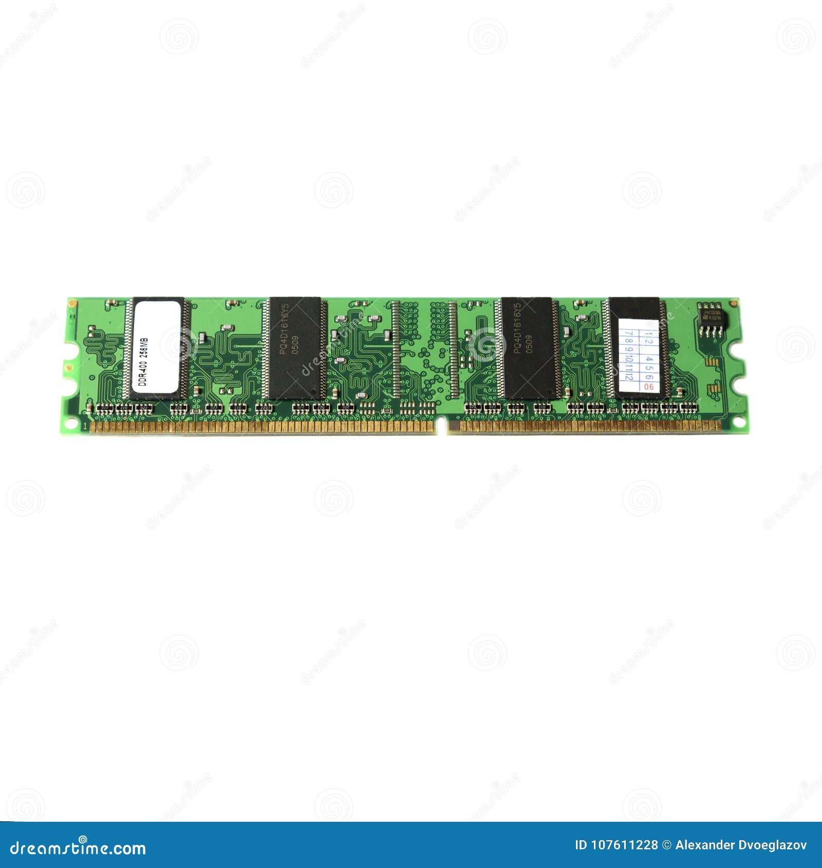 CPU Ram Random Access Memory DDR2 for Personal Computer Stock Photo ...