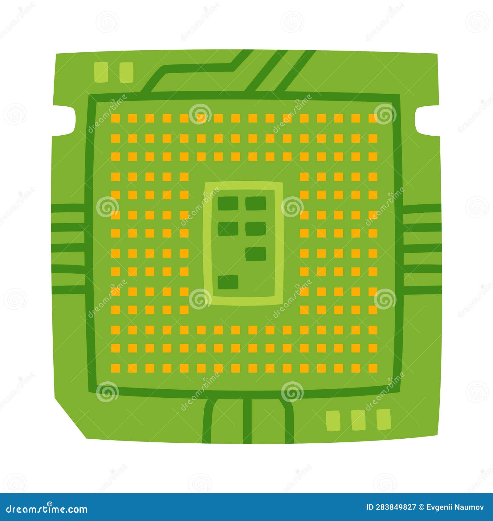 CPU Socket or CPU Slot As Personal Computer Accessory and Component for ...