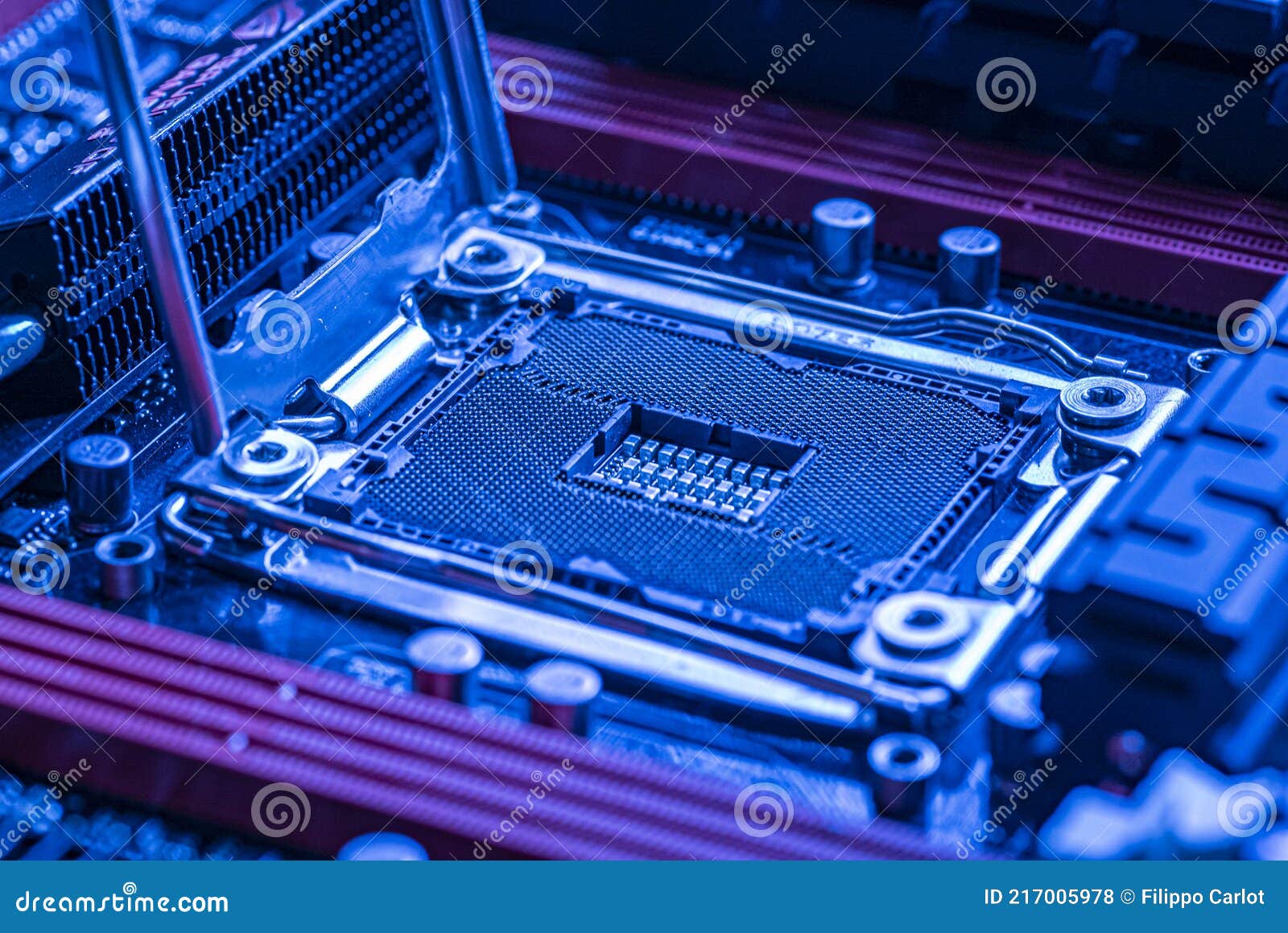 Cpu Socket Motherboard Royalty-Free Stock Photography | CartoonDealer ...