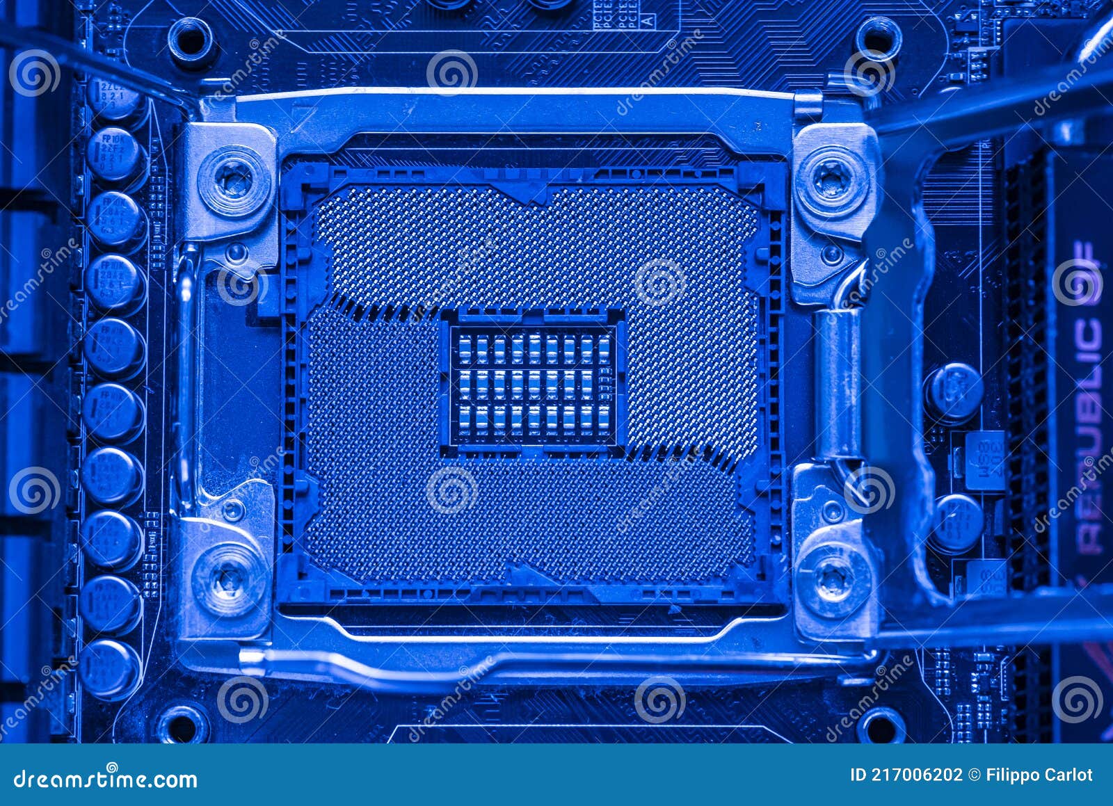Cpu socket motherboard 10 stock photo. Image of semiconductor - 217006202