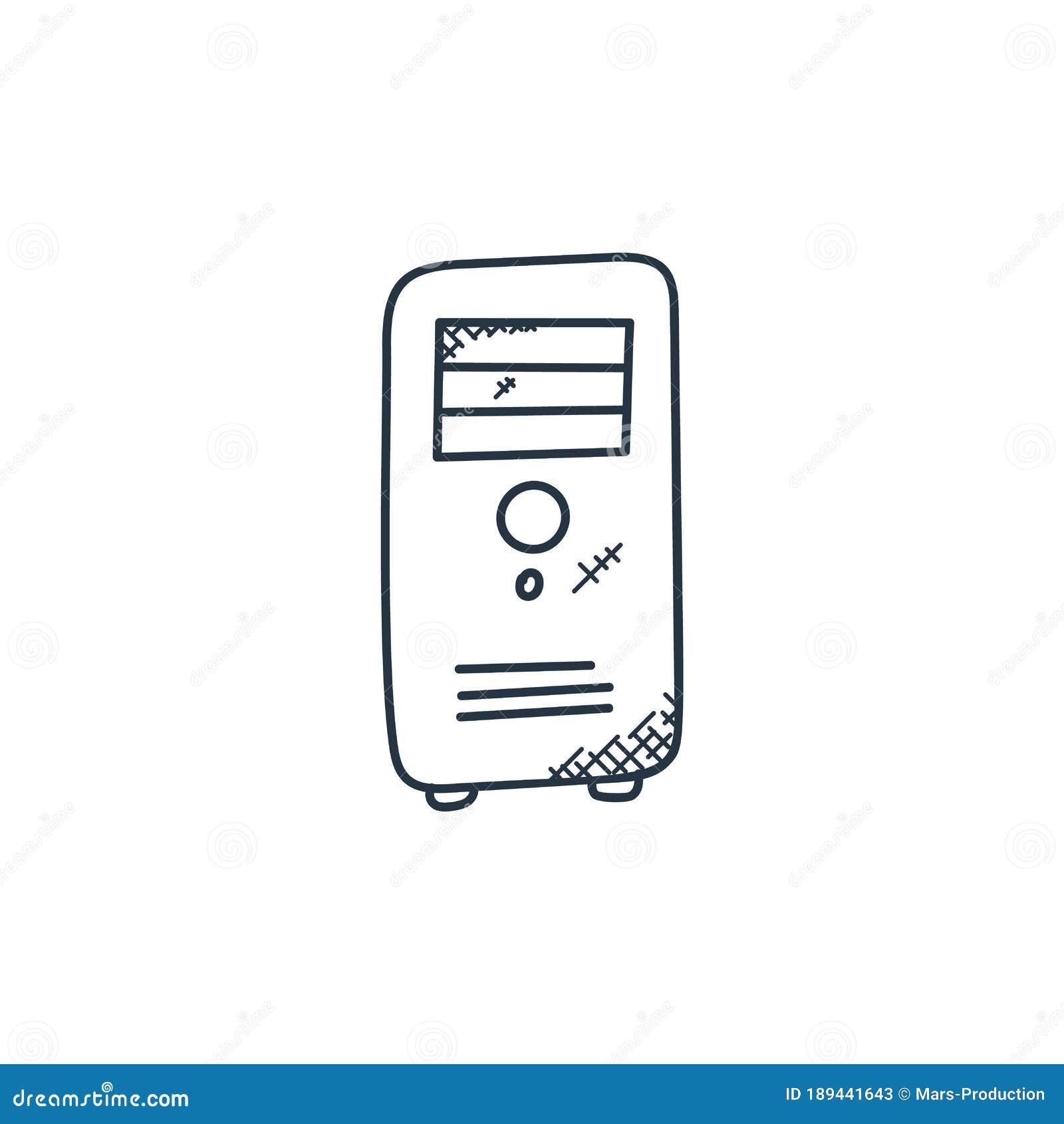 Cpu Outline Realistic Stock Illustrations – 87 Cpu Outline Realistic ...