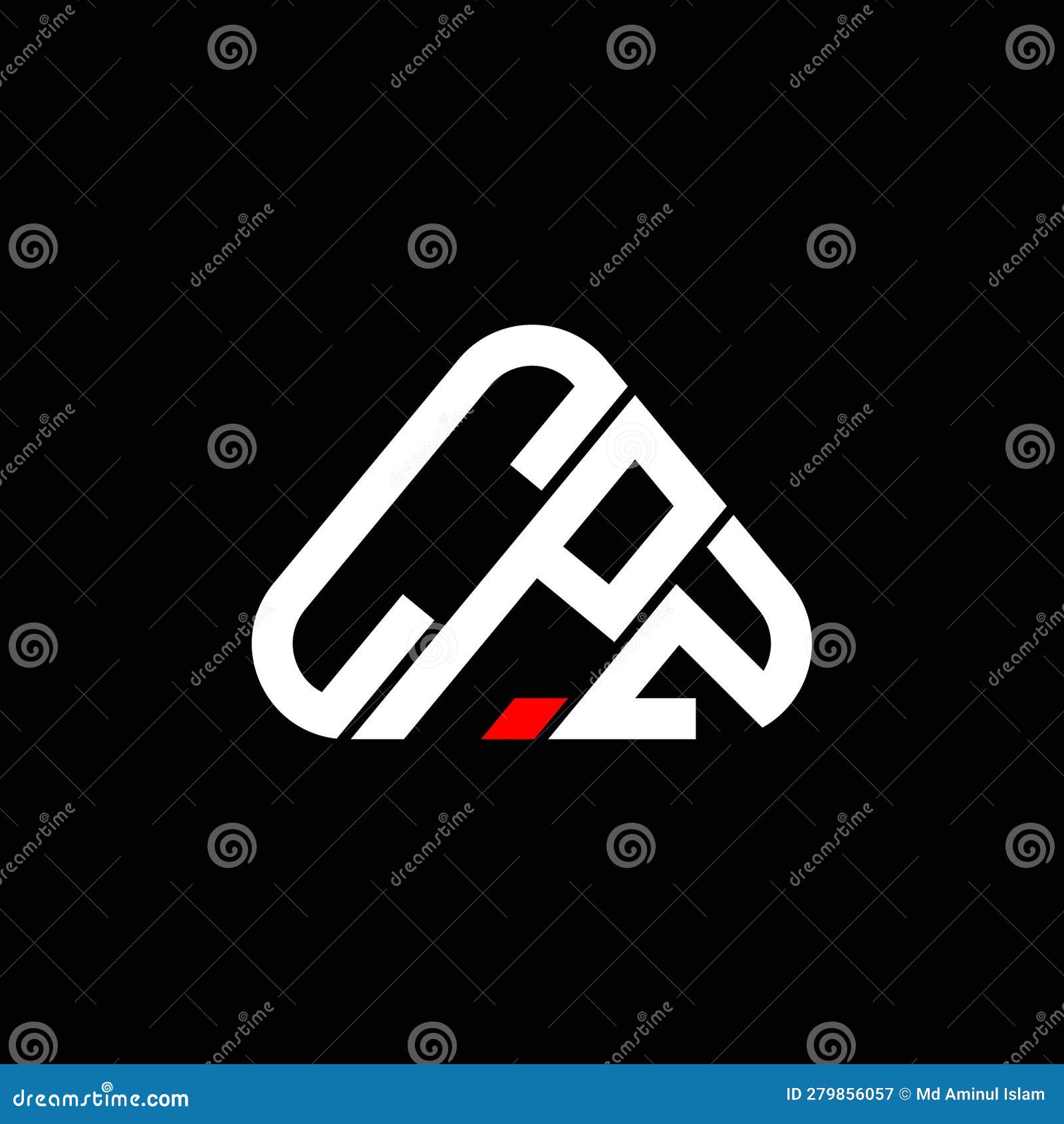 CPZ Letter Logo Creative Design With Vector Graphic, CPZ Simple And ...