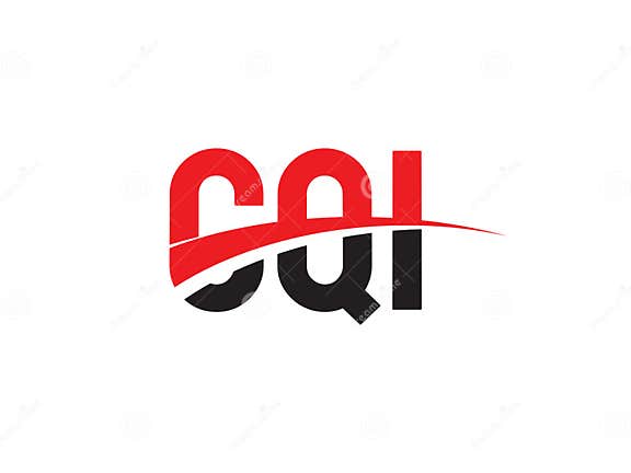 CQI Letter Initial Logo Design Vector Illustration Stock Vector ...
