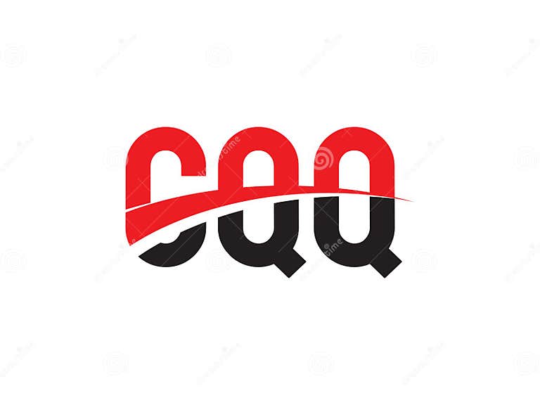 CQQ Letter Initial Logo Design Vector Illustration Stock Vector ...