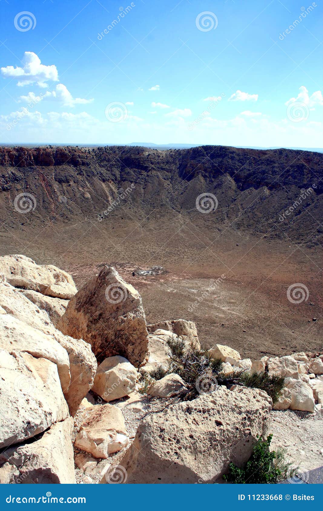 Cráter del meteorito foto de archivo. Imagen de externo - 11233668