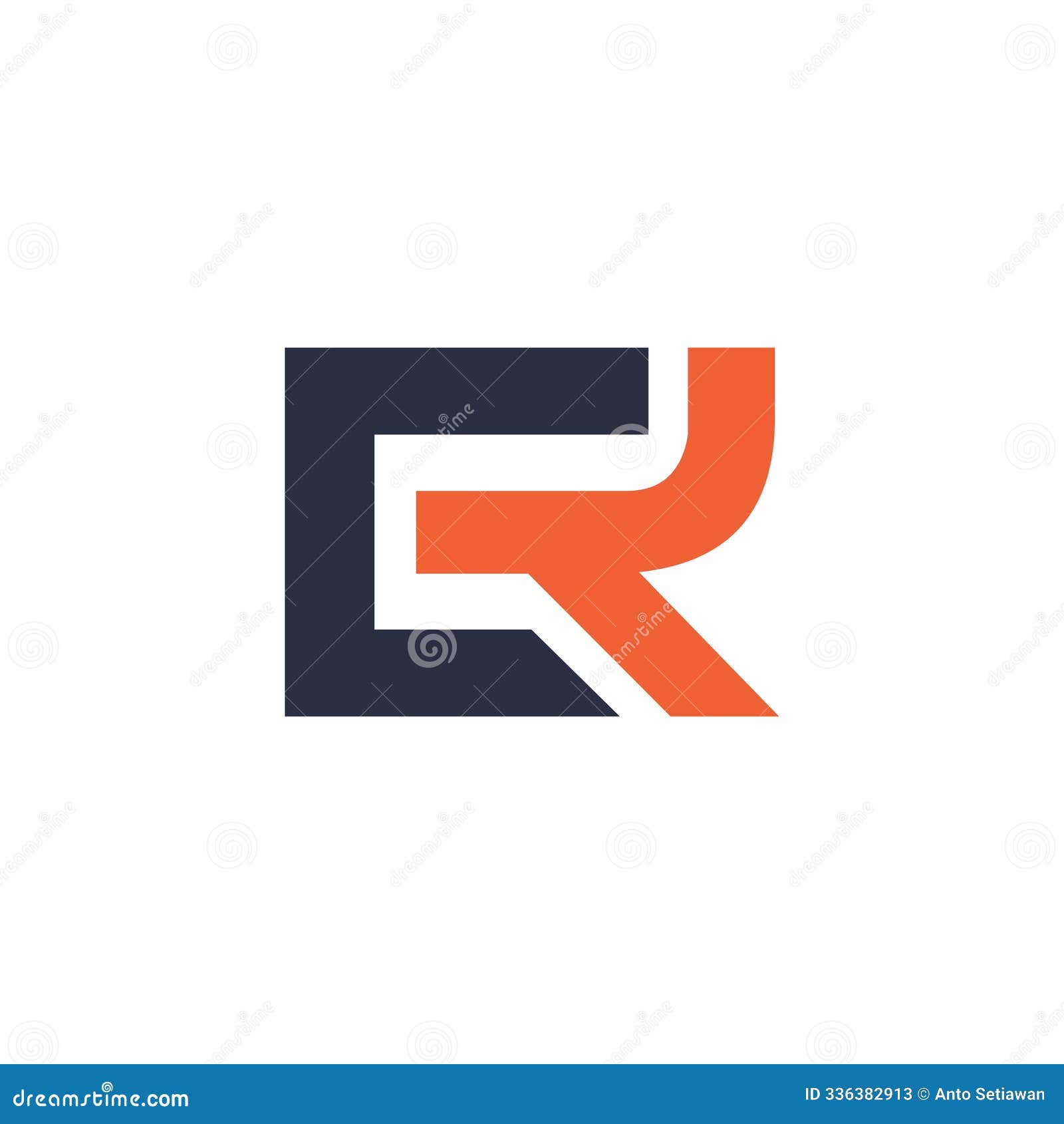 CR Logo Design Template. Letter CR Icon Stock Vector - Illustration of ...