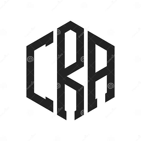 CRA Logo Design. Initial Letter CRA Monogram Logo Using Hexagon Shape ...