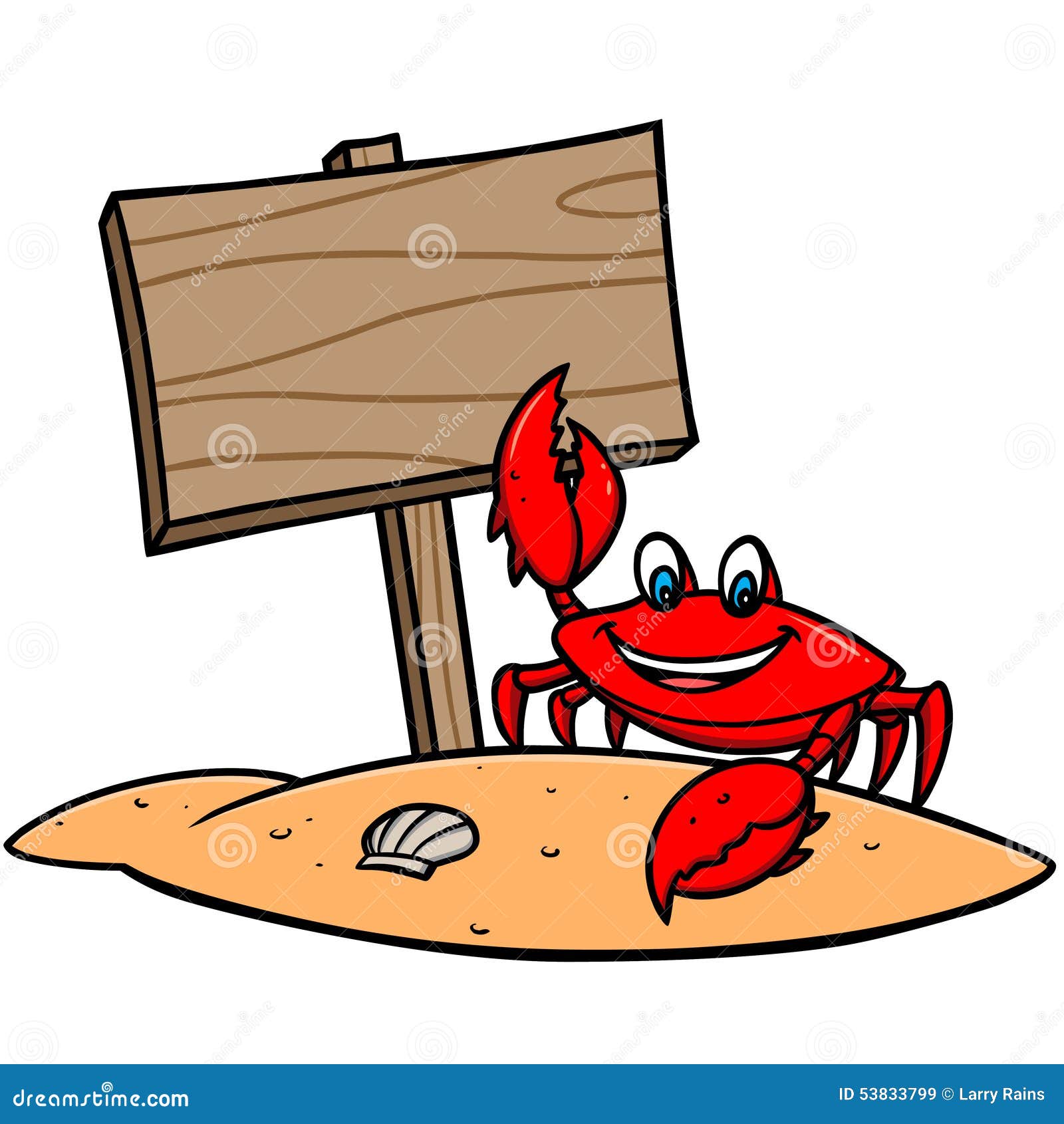 Crab Beach Sign stock vector. Illustration of drink, painting - 53833799 Crab Beach Sign stock vector. Illustration of drink, painting - 53833799
