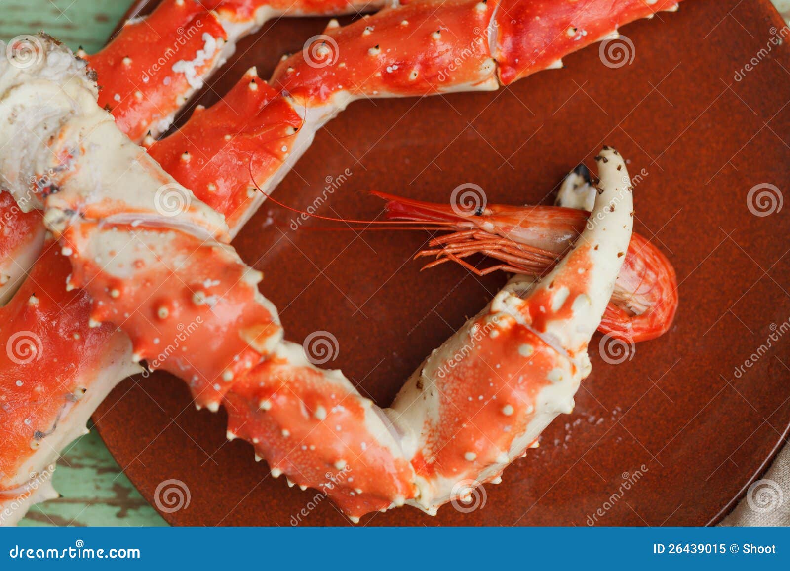 Crab claw with shrimp stock image. Image of boiled, cuisine - 26439015