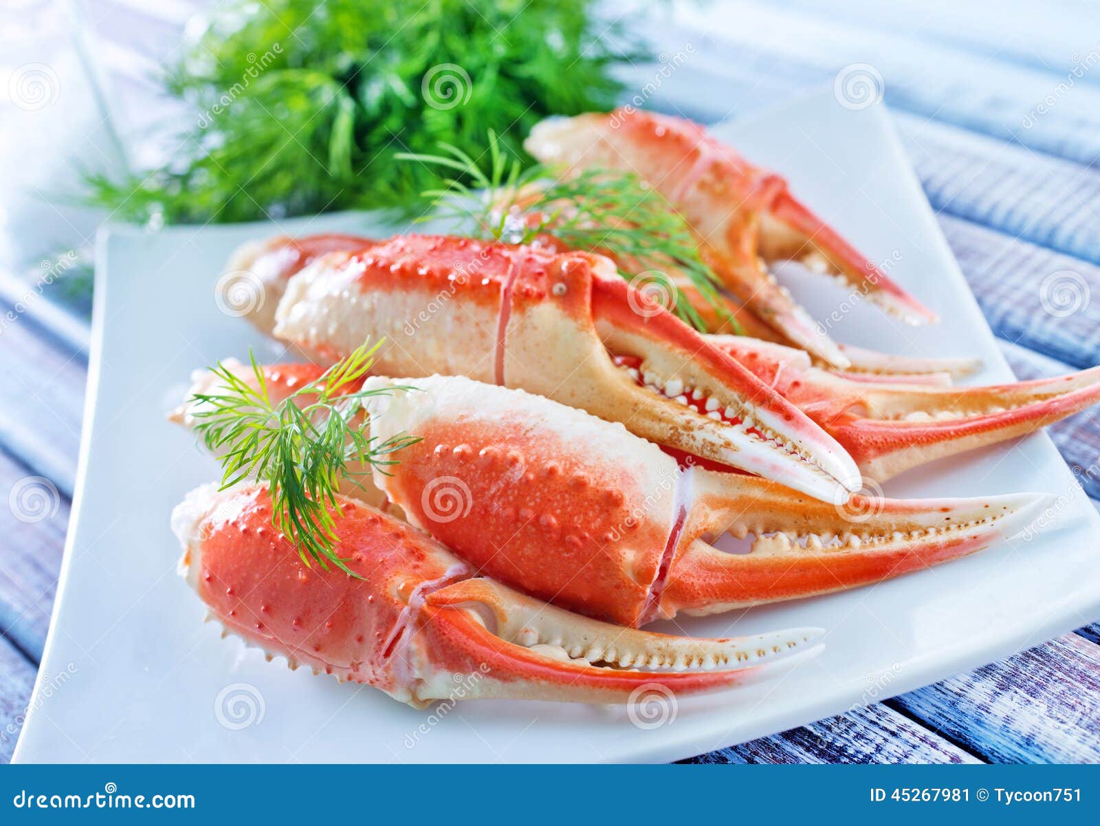 Crab claws stock image. Image of cuisine, cooked, crustacean - 45267981