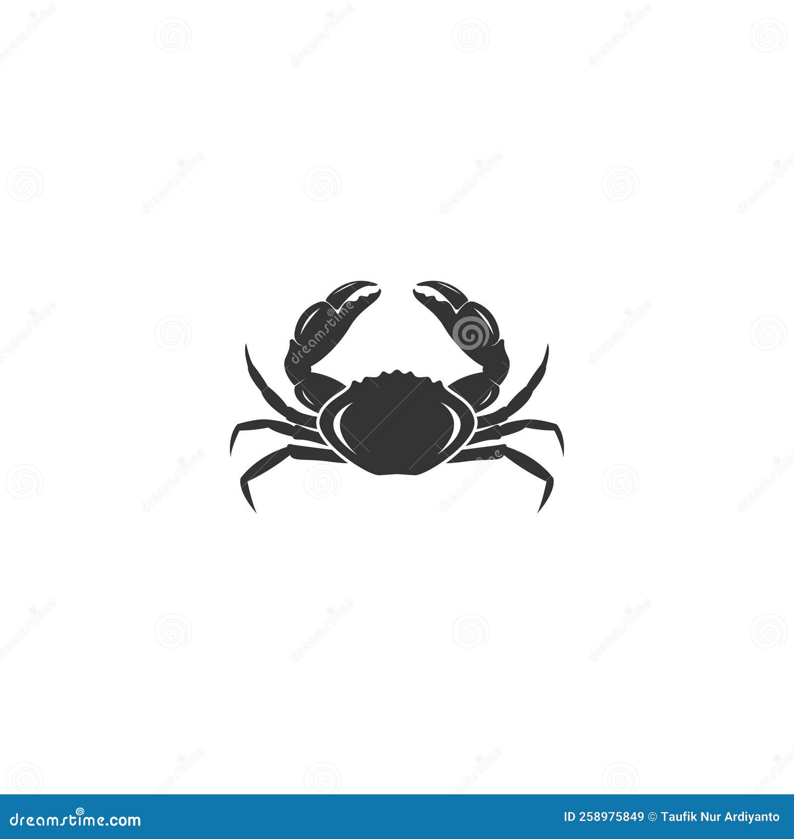 Crab Logo Icon Design Illustration Stock Illustration - Illustration of ...