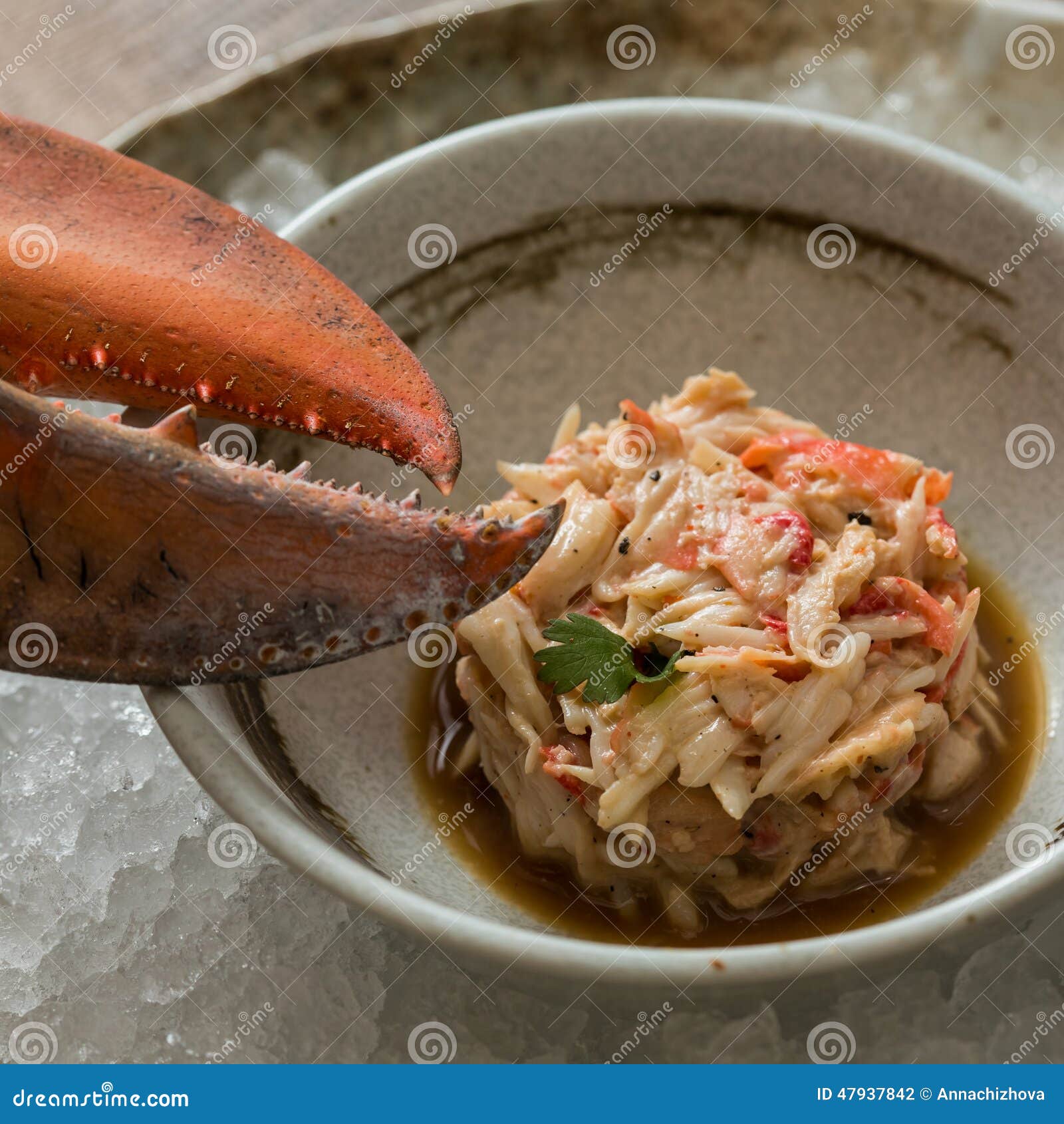 Crab meat stock photo. Image of dinner, cook, ingredient - 47937842