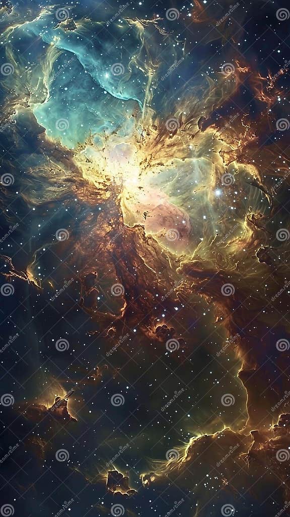 The Crab Nebula Displaying Remnants of a Supernova Explosion Stock ...