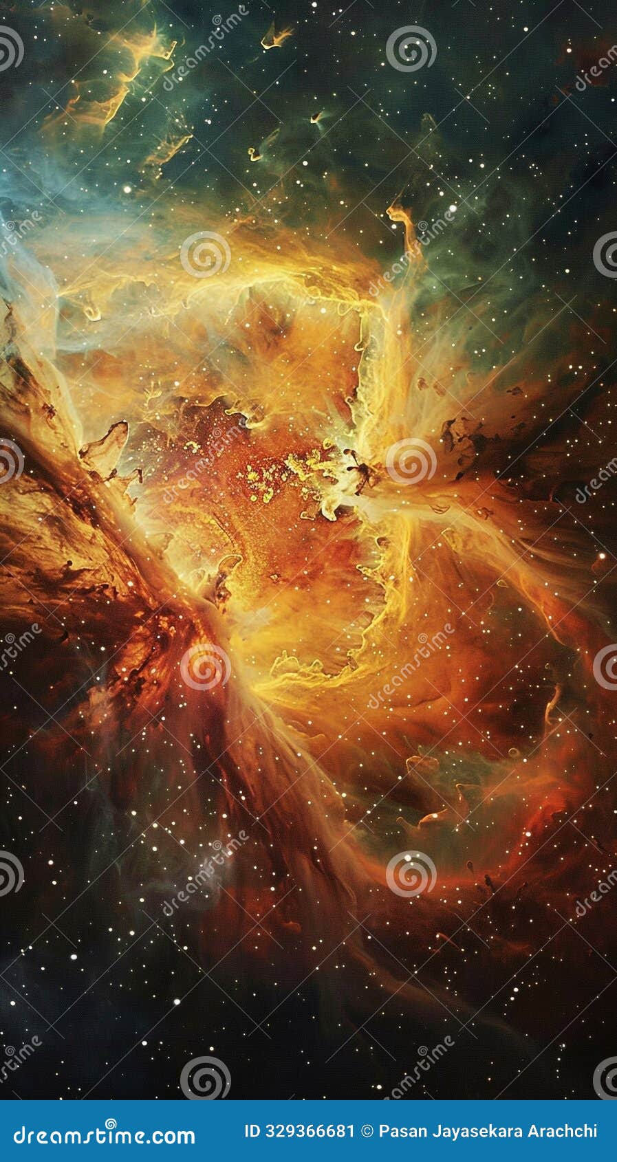 The Crab Nebula Displaying Remnants of a Supernova Explosion Stock ...