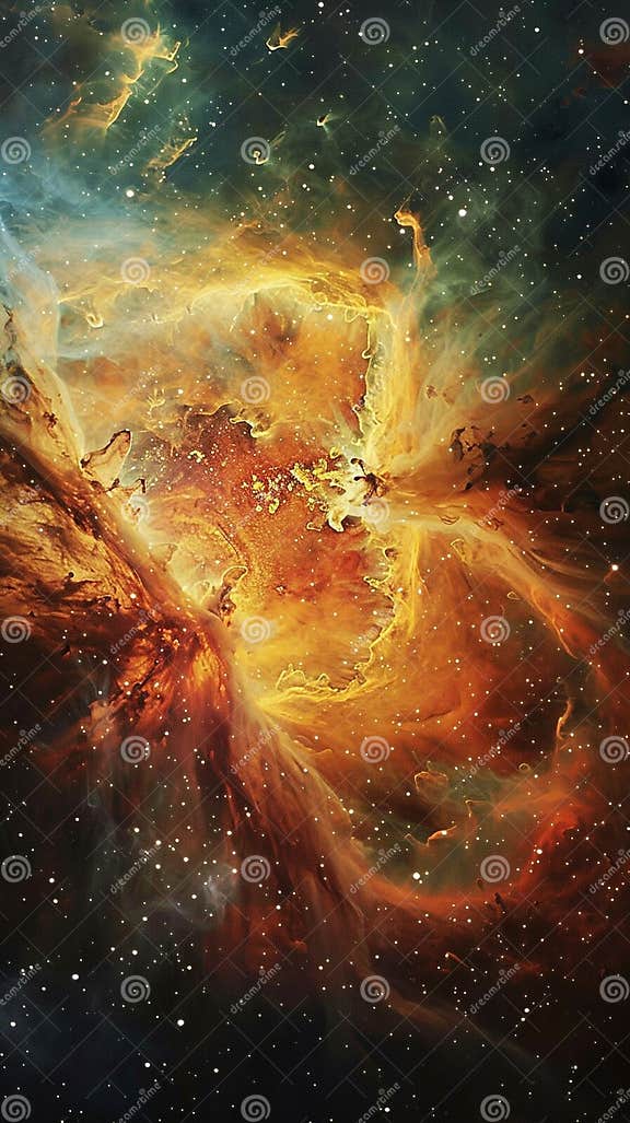 The Crab Nebula Displaying Remnants of a Supernova Explosion Stock ...